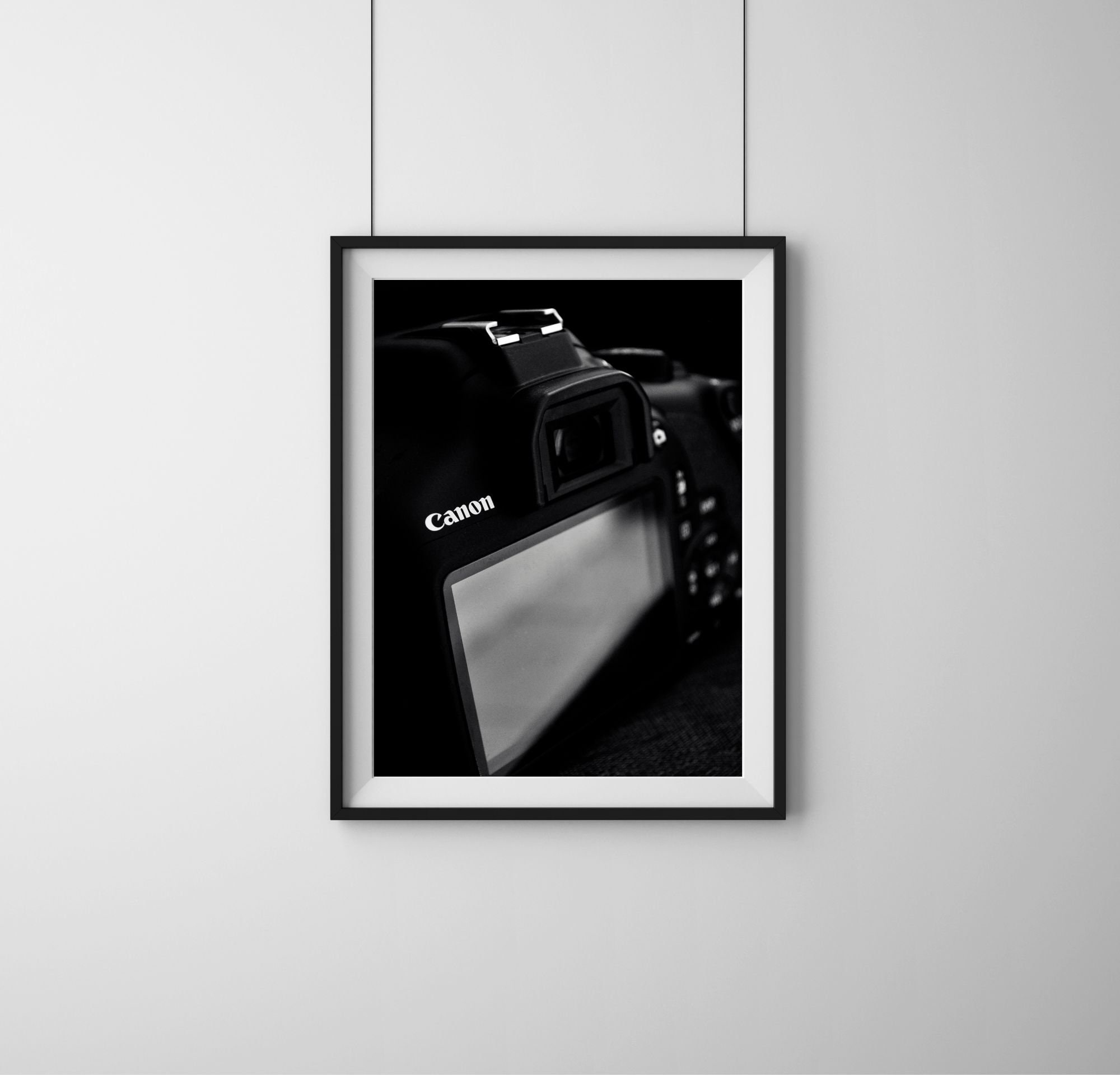 Set of 6 Camera Wall Art, 4 Different Sizes, Camera Prints, Wall Art ...