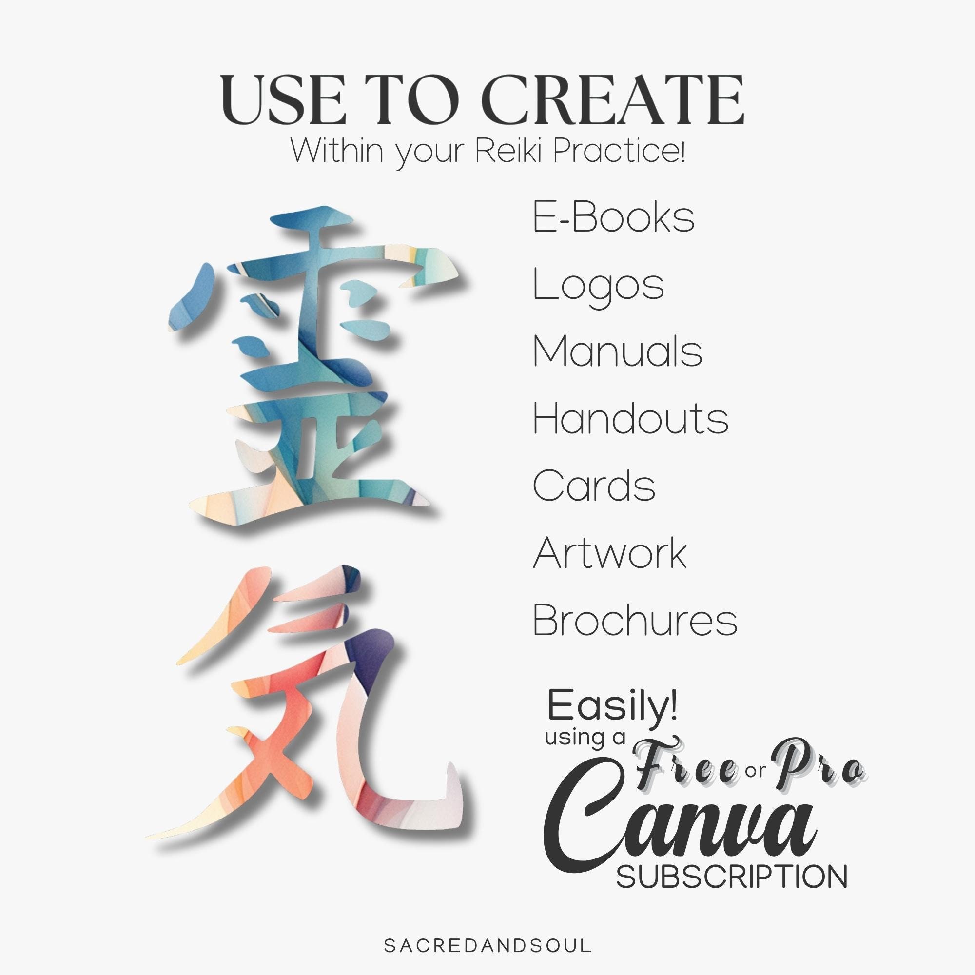 Pastel Rainbow Reiki Symbols PNG Reiki Clipart Digital PNG - Etsy Australia