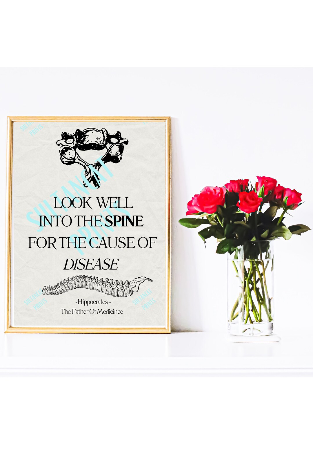 Look Well Into the SPINE for the Cause of DISEASE POSTER ...