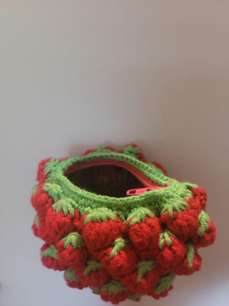 Strawberry Coin Purse Crochet Pattern - Etsy