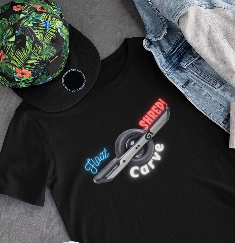 Tshirt Onewheel GT Black Onewheel Tshirt Onewheel GT Tshirt Neon T ...