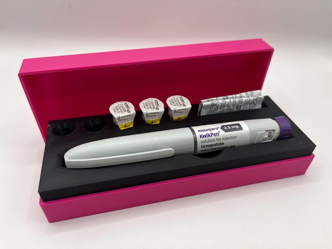 Mounjaro / Wegovy / Ozempic / Insulin Kwikpen Travel Case / Storage ...