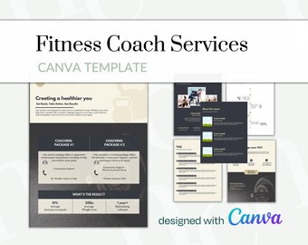 Coaching Packet Template Client Welcome Guide New Client Packet Service ...