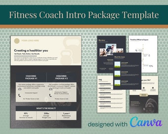 Coaching Packet Template Client Welcome Guide New Client - Etsy
