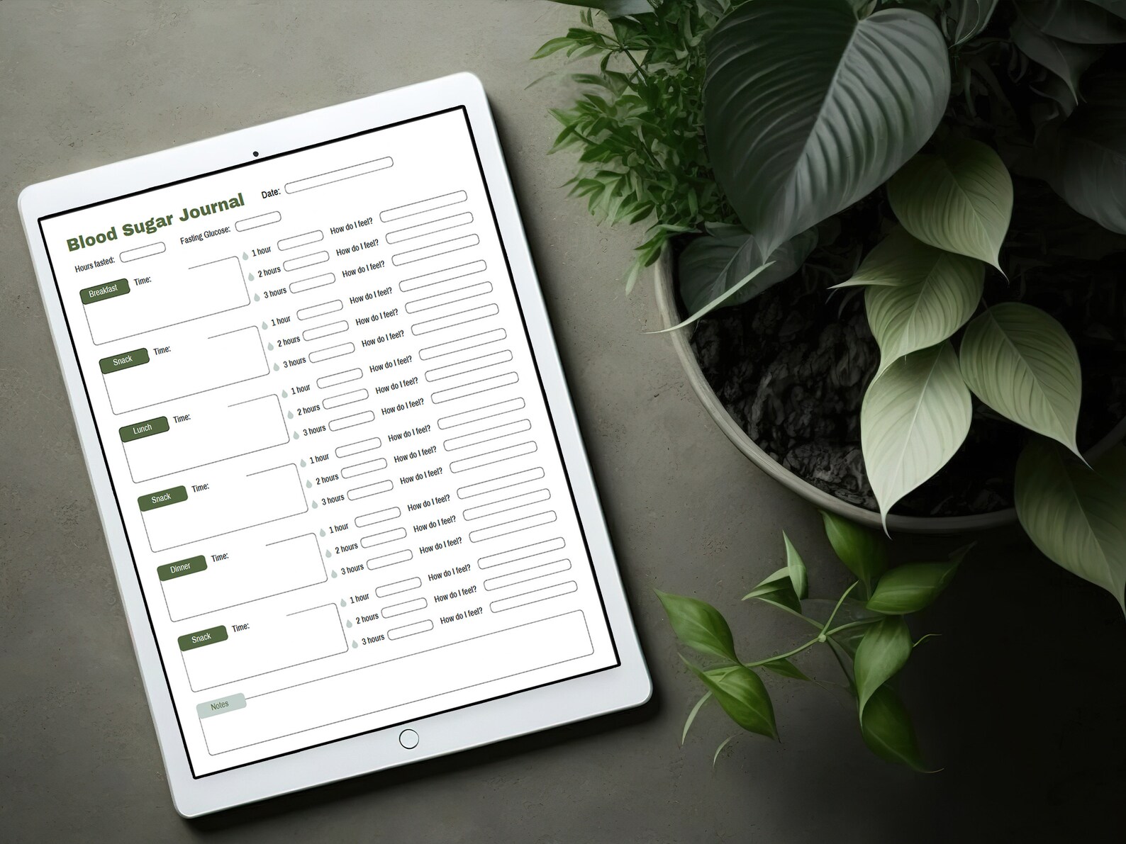 Weekly Blood Sugar Log Printable, Glucose Tracker, Diabetic Log Tracker ...