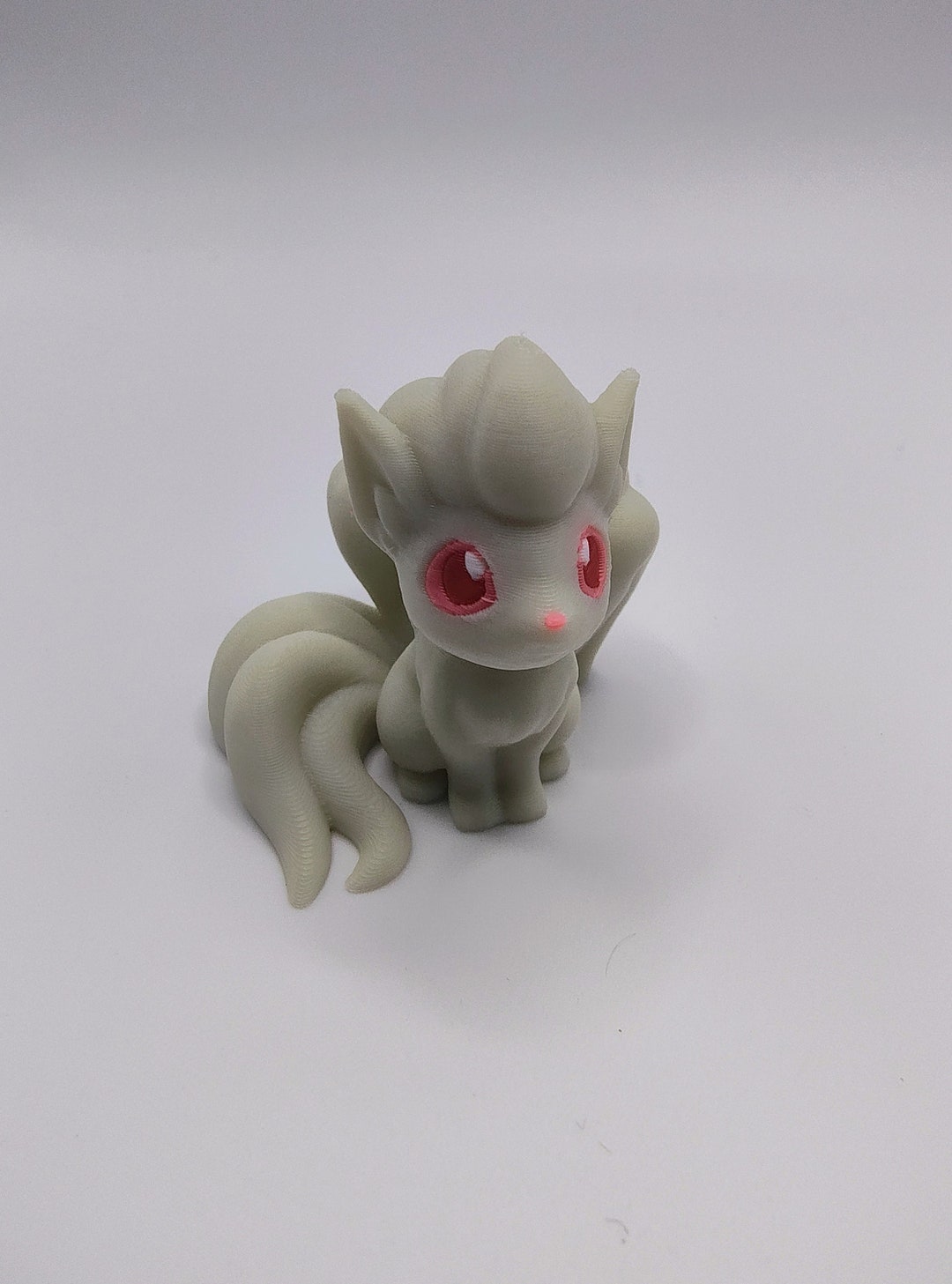 Chibi Ninetales 3D Printed - Etsy