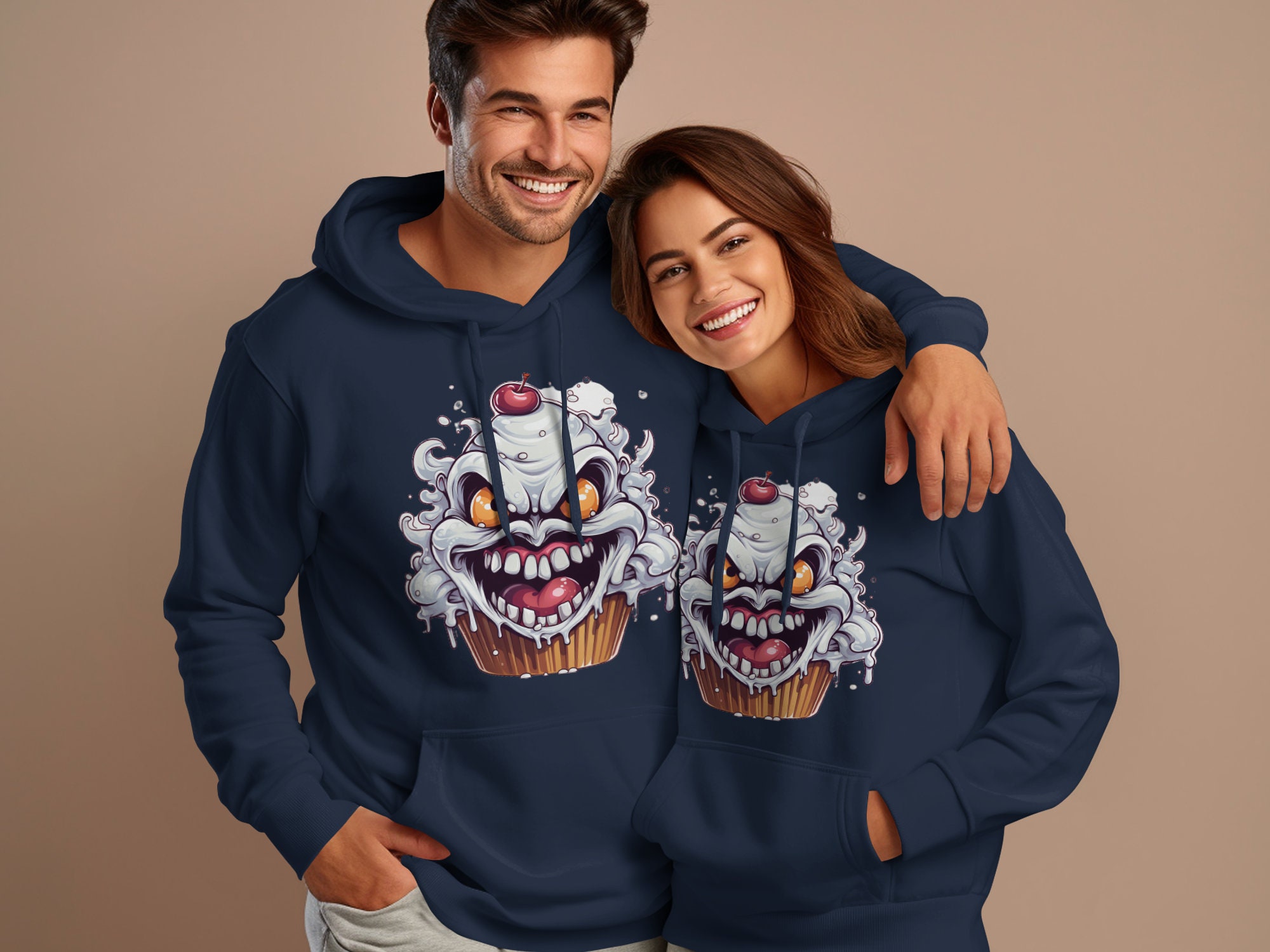 Sweetly Sinister: Our Evil Cute Skull Halloween Cupcake - Etsy