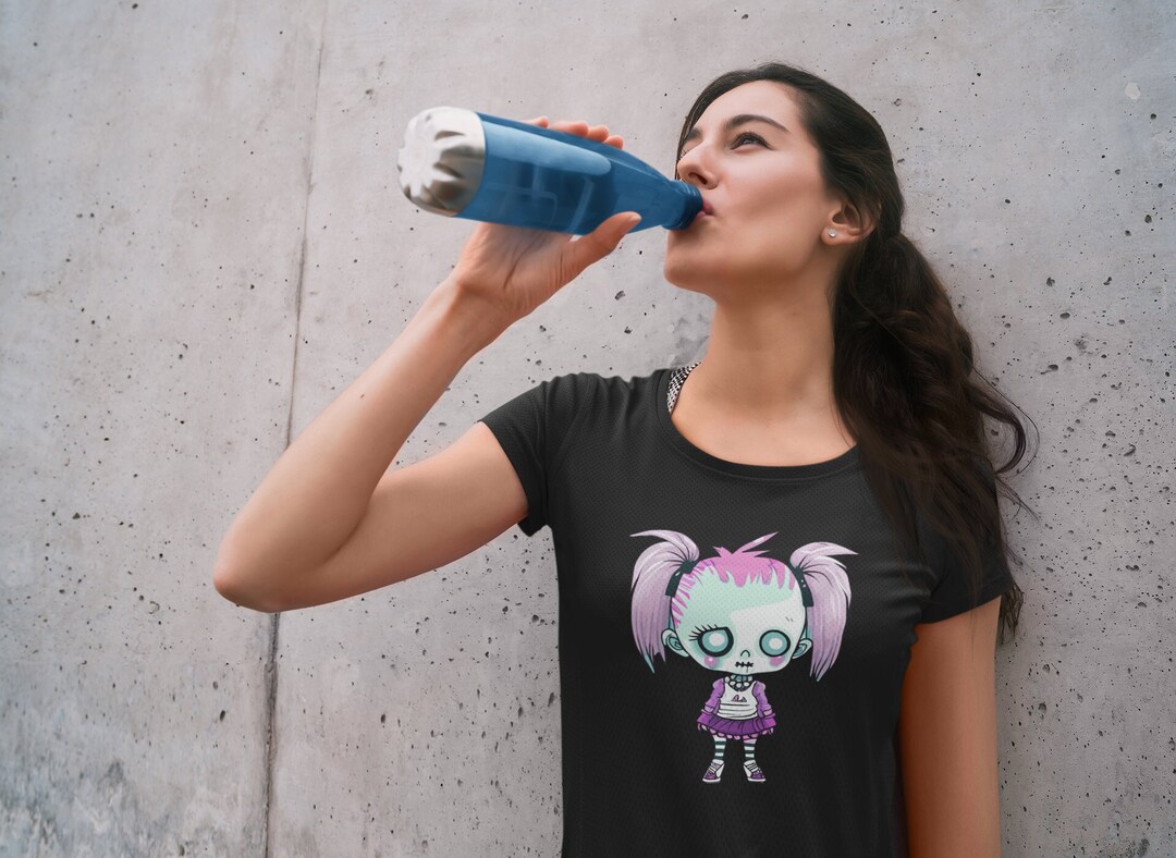 Creepishly Cute: Halloween Chibi Zombie Girl Embrace the Spooky ...