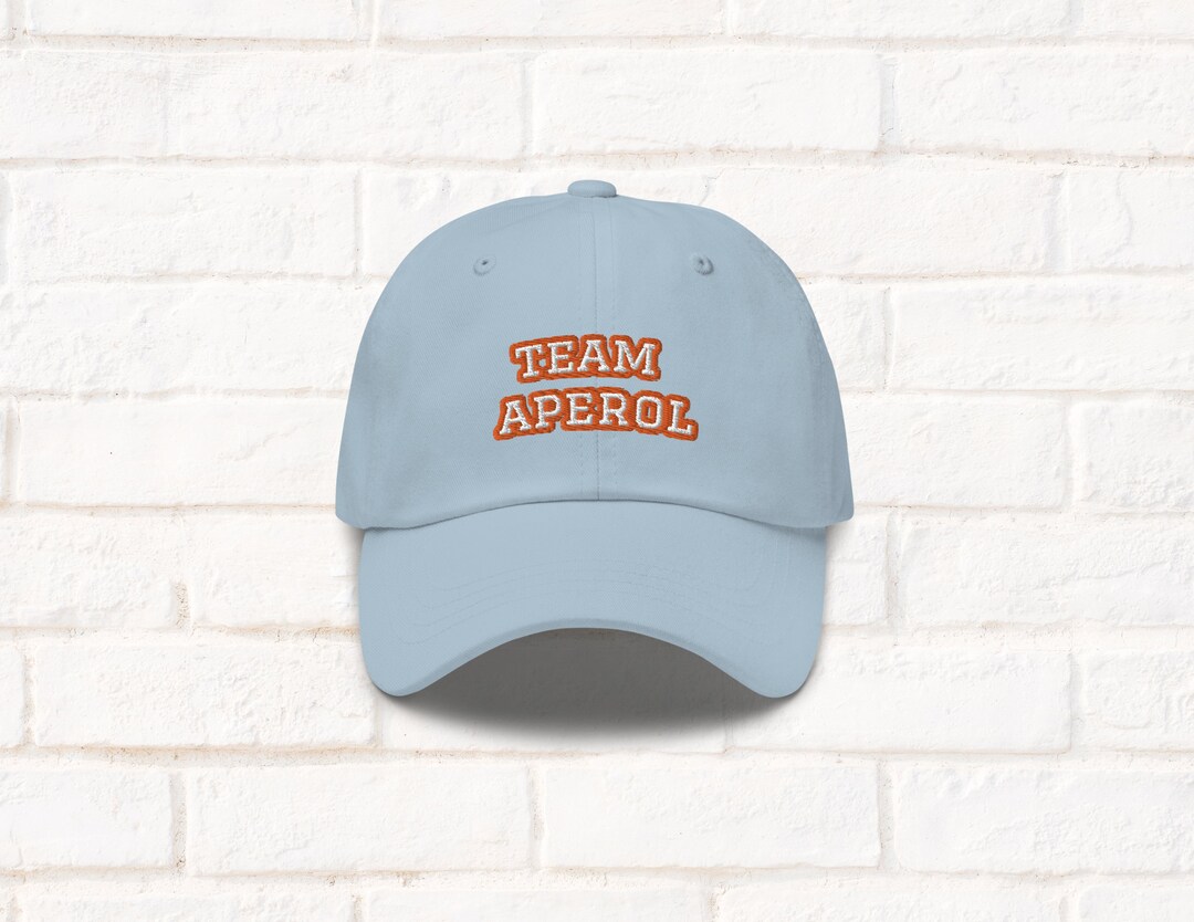Team Aperol Baseball / Dad Hat / Cap - Etsy