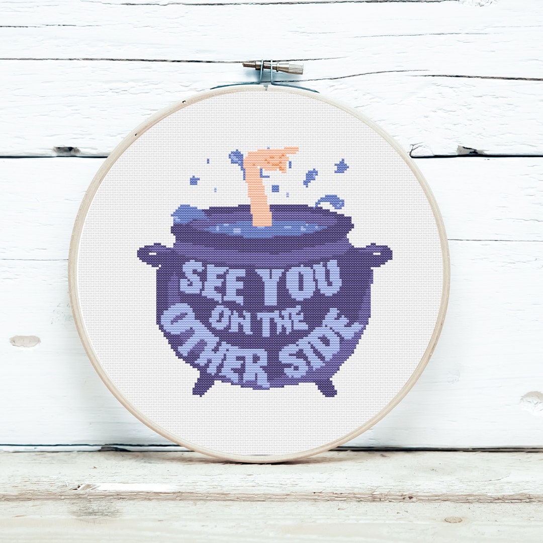 ACOTAR Nesta Cauldron Cross Stitch Pattern Digital Download - Etsy