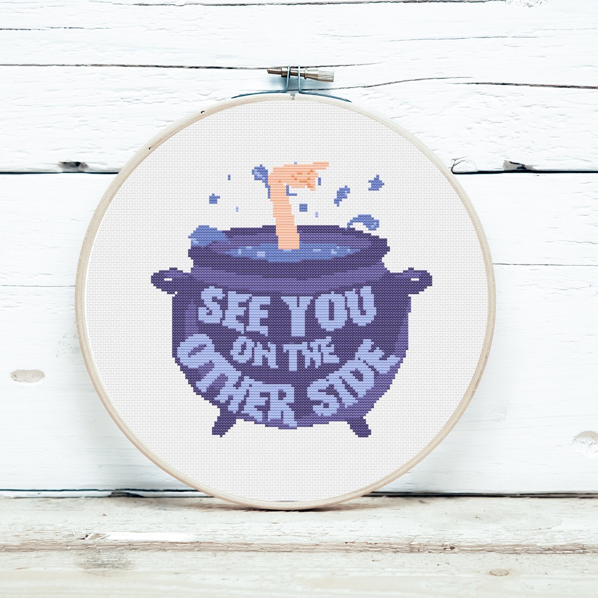 ACOTAR Nesta Cauldron Cross Stitch Pattern Digital Download - Etsy