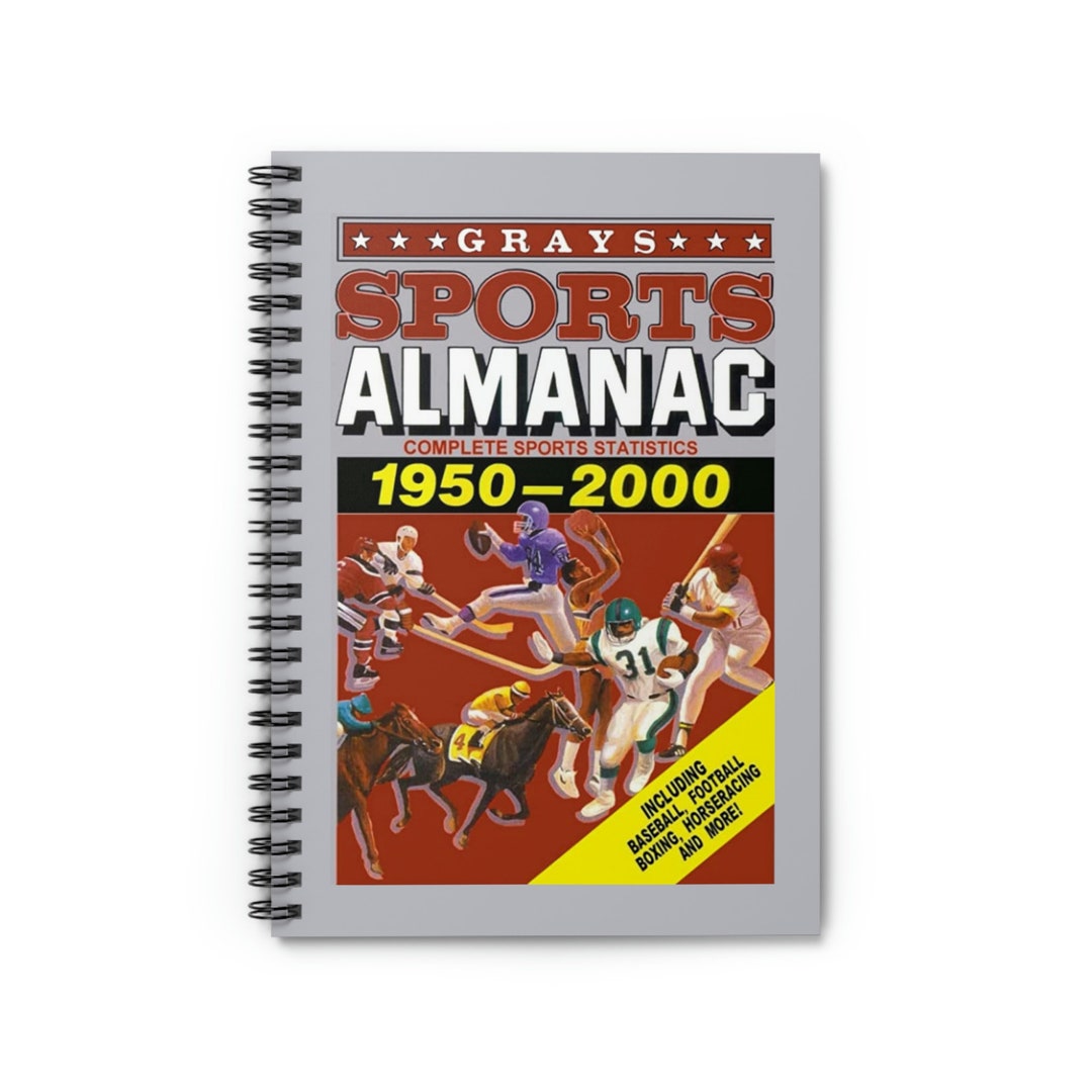Grays Sports Almanac Spiral Notebook | Back to the Future | 80s Movies ...