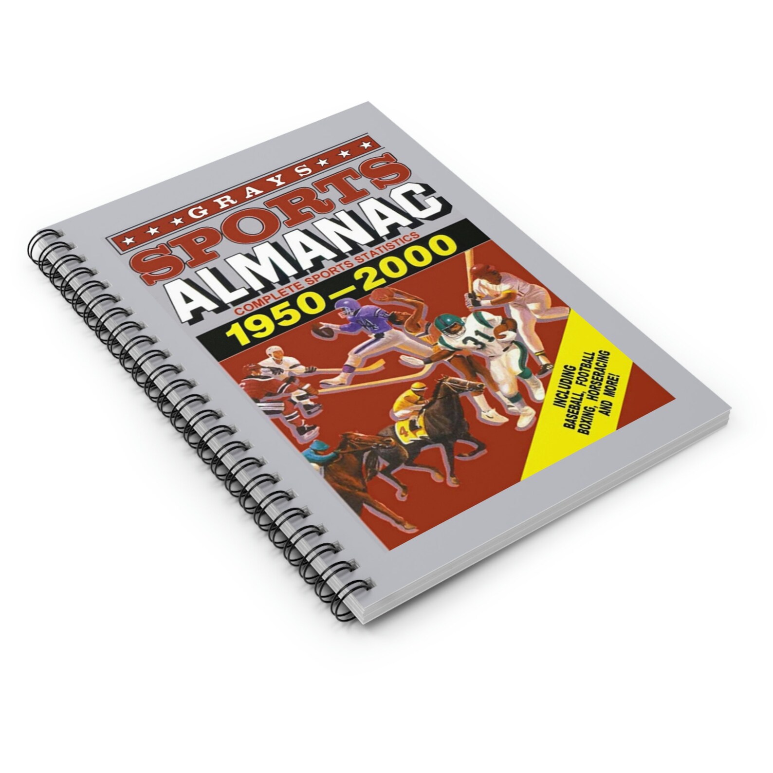 Grays Sports Almanac Spiral Notebook | Back to the Future | 80s Movies ...