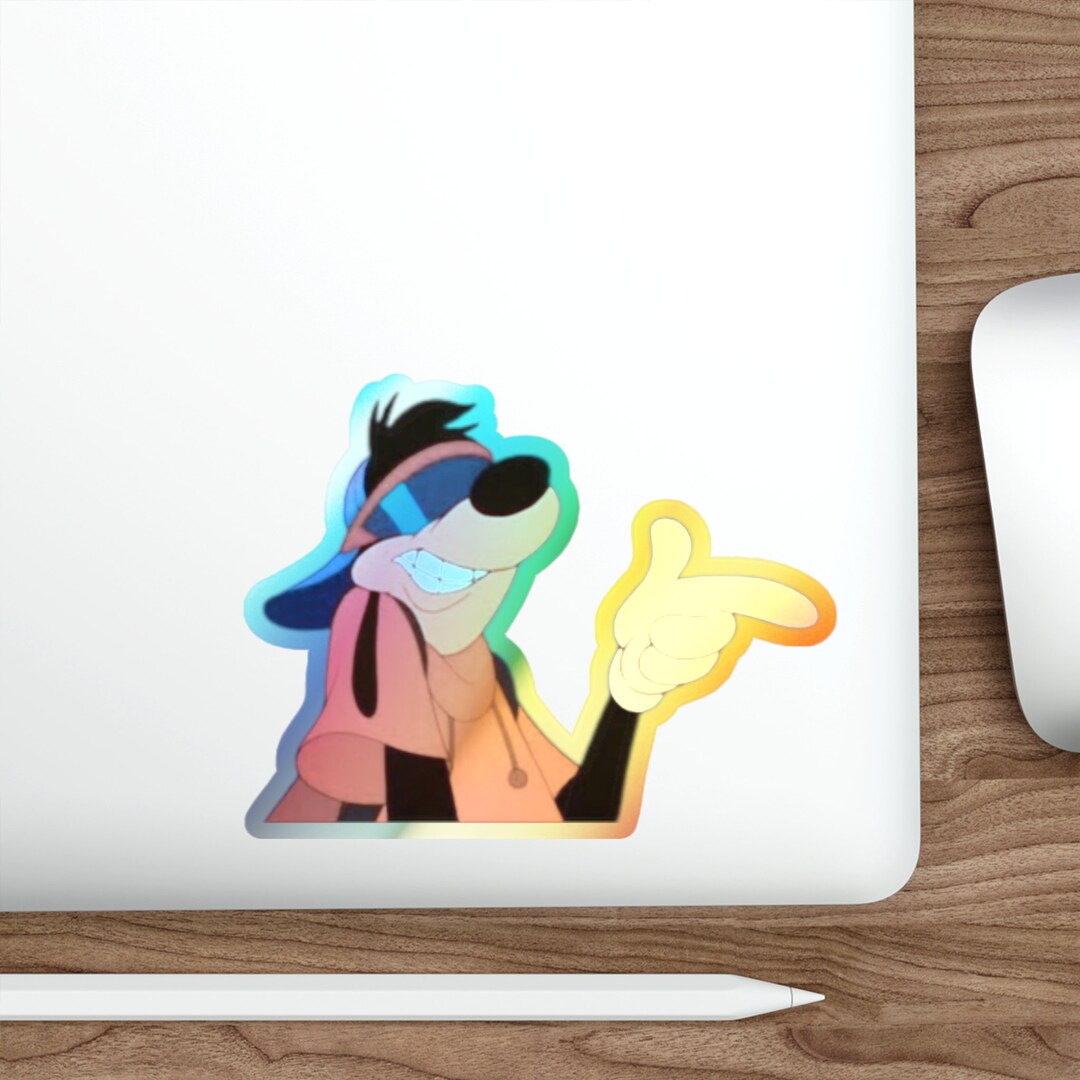 Holographic Max Sticker | Goofy Movie Disney Sticker | 90s Disney - Etsy