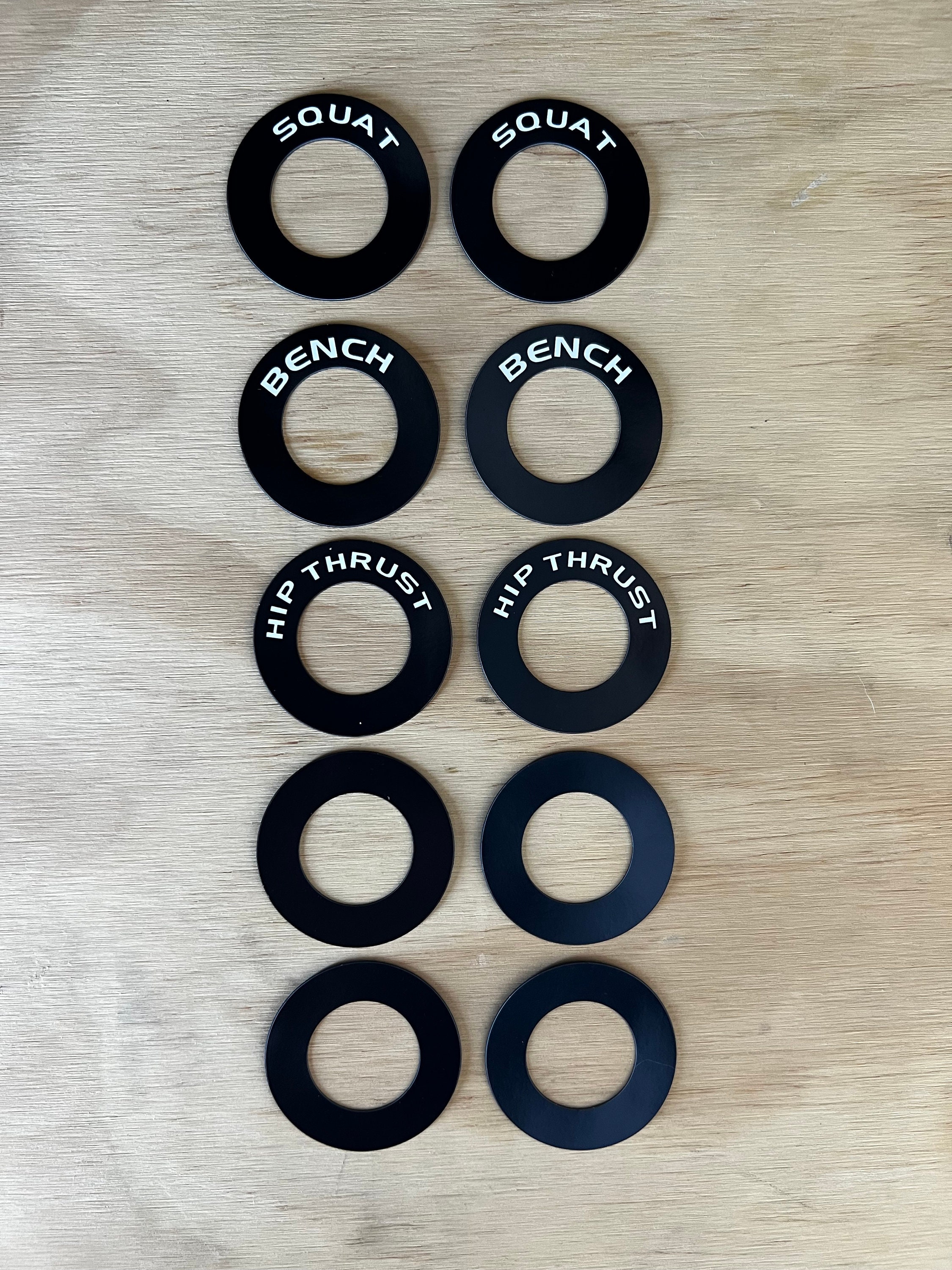 Custom Power Rack Magnet Markers - Etsy