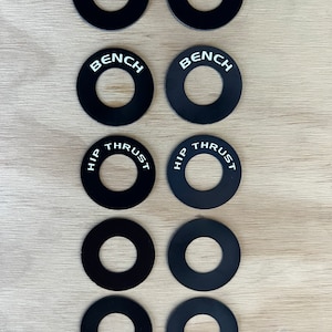 Custom Power Rack Magnet Markers - Etsy