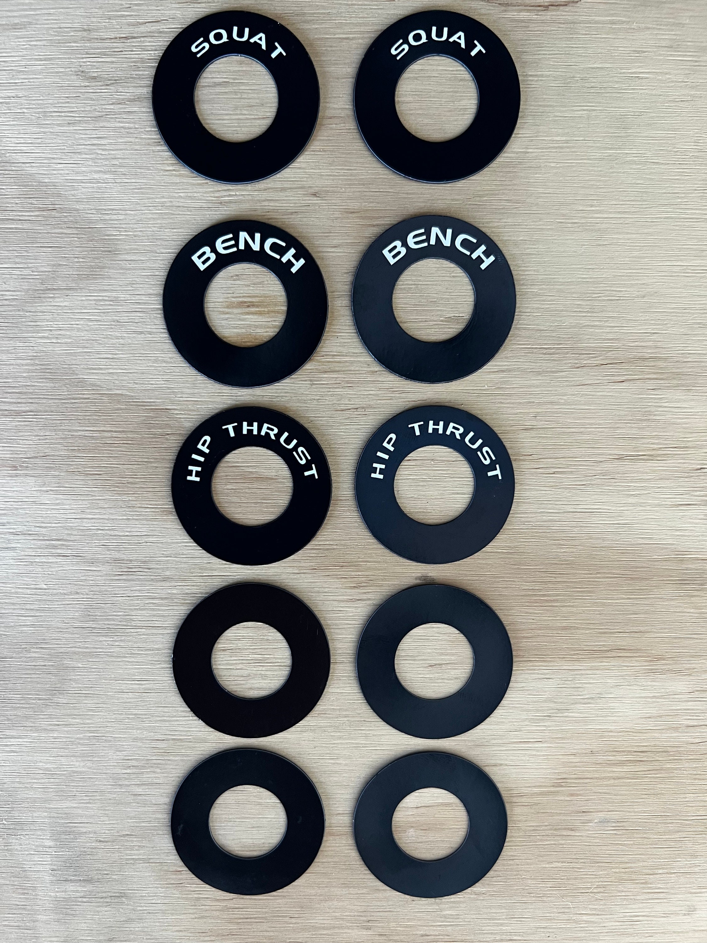 Custom Power Rack Magnet Markers - Etsy