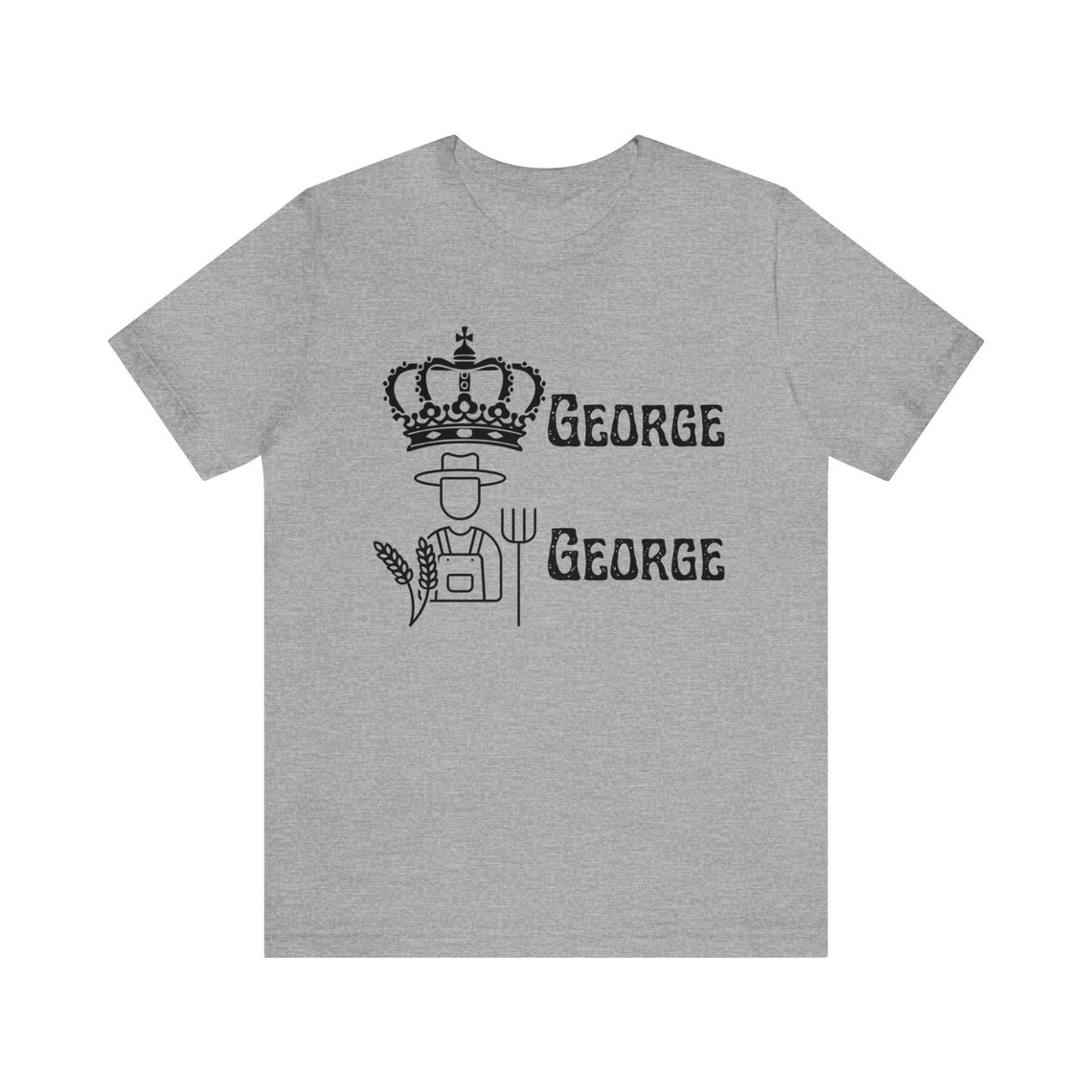 King George Farmer George Shirt, Bridgerton Fan Shirt, Queen Charlotte ...