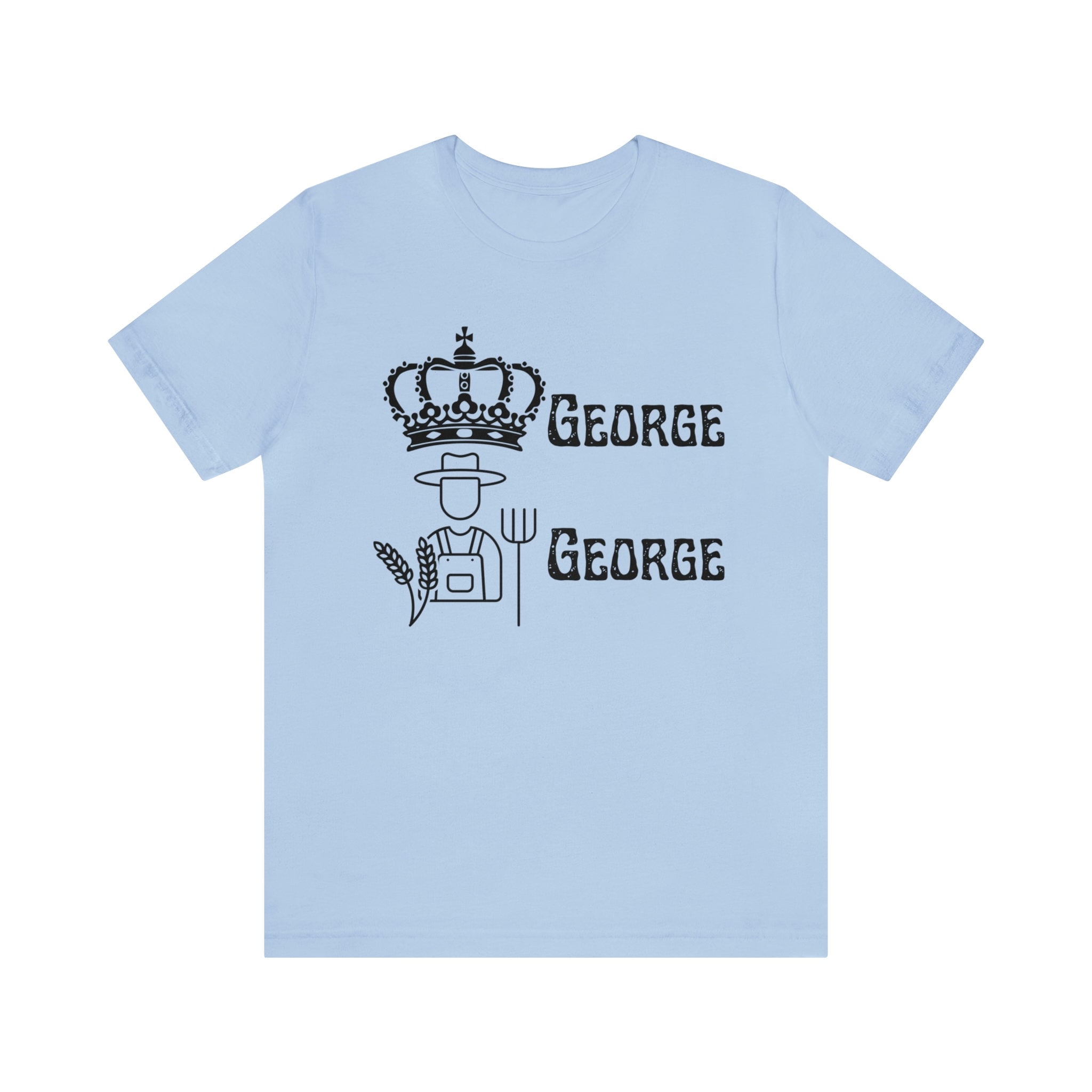 King George Farmer George Shirt, Bridgerton Fan Shirt, Queen Charlotte ...