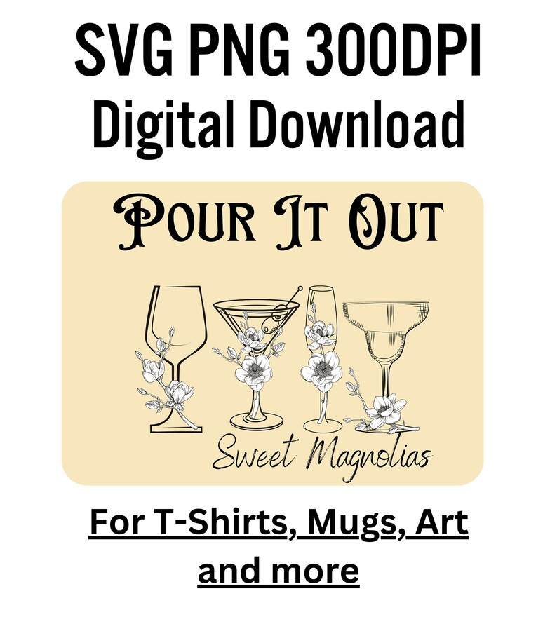 Pour It Out SVG PNG 300DPI for Shirts, Mugs, Crafts and More. - Etsy