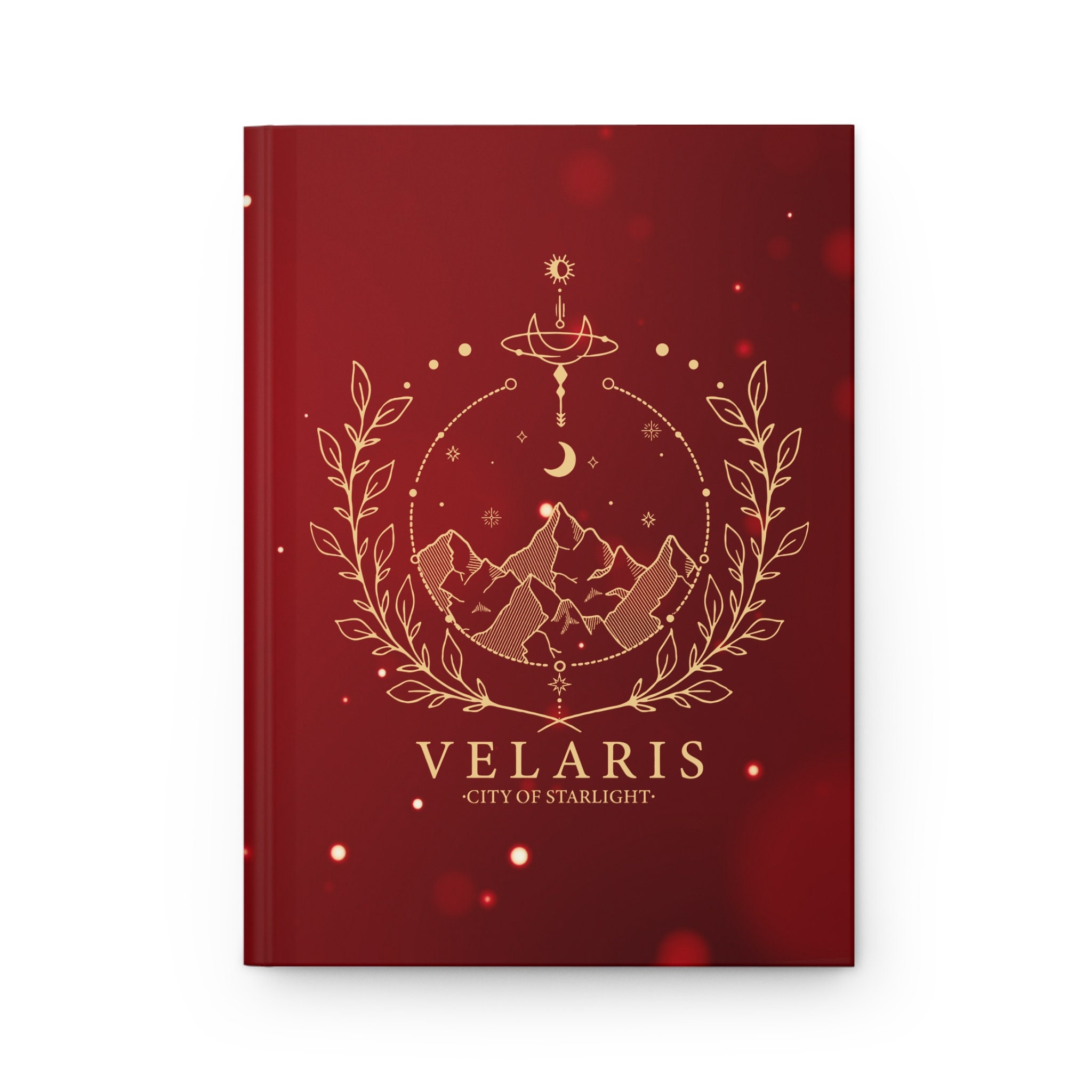 Velaris Journal, Gift for Acotar Fans, Stylish Velaris Notebook, City ...