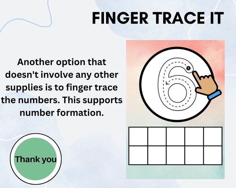 Number Posters 1-10, Tracing, Make It, Finger Tracing, Tens Frame ...