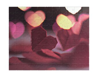 Valentines Day Jigsaw Puzzle Reveal Be My Valentine Heart - Etsy