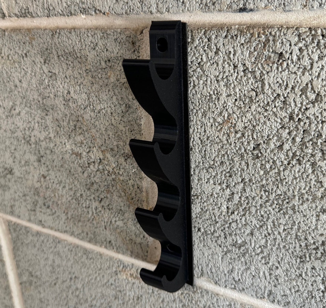 3D Printed Fishing Rod Wall Rack - Etsy