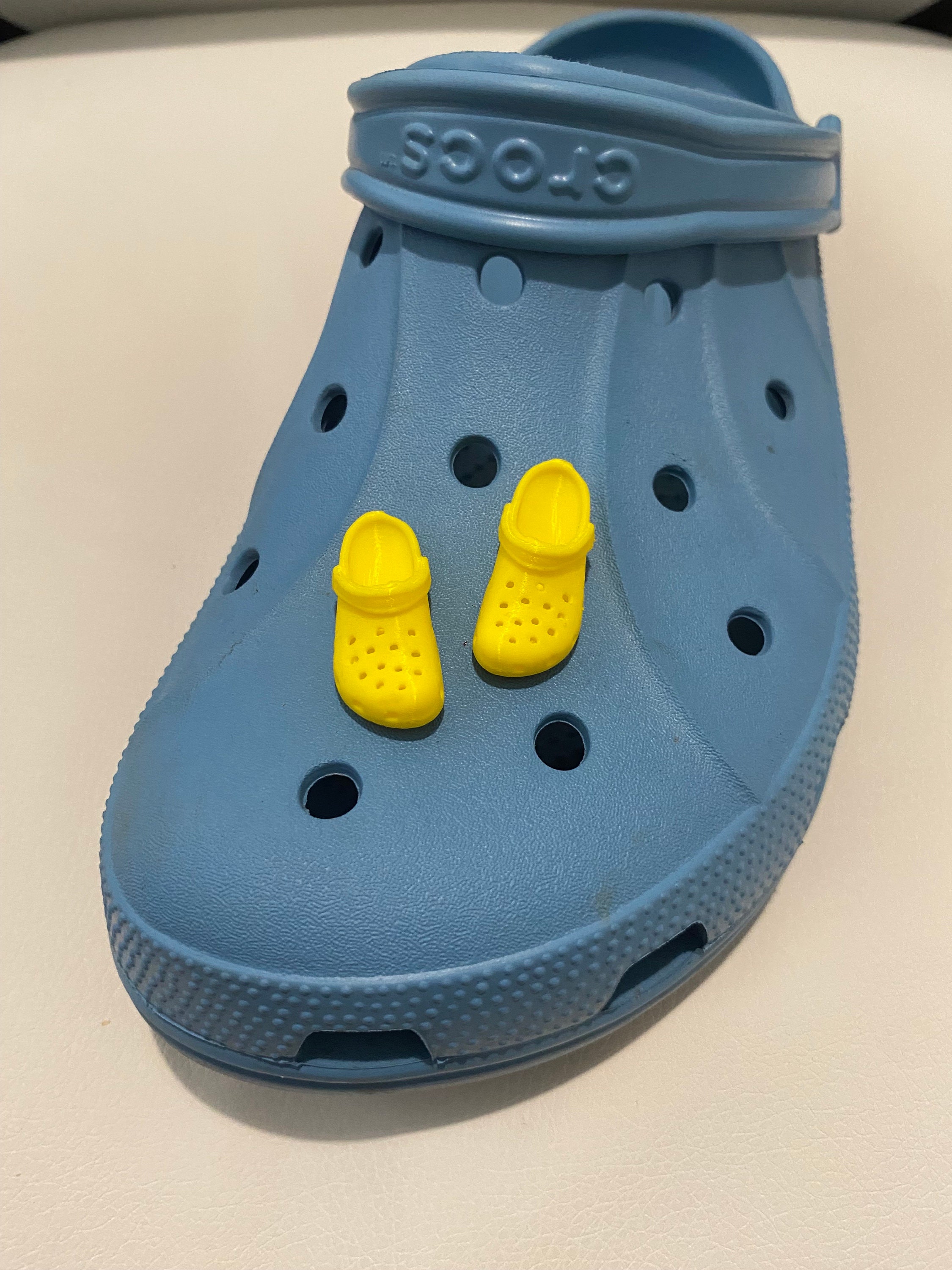 Miniature Croc Jibbit for Crocs Pair of Crocs Jibbitz Mini Crocs 3D ...