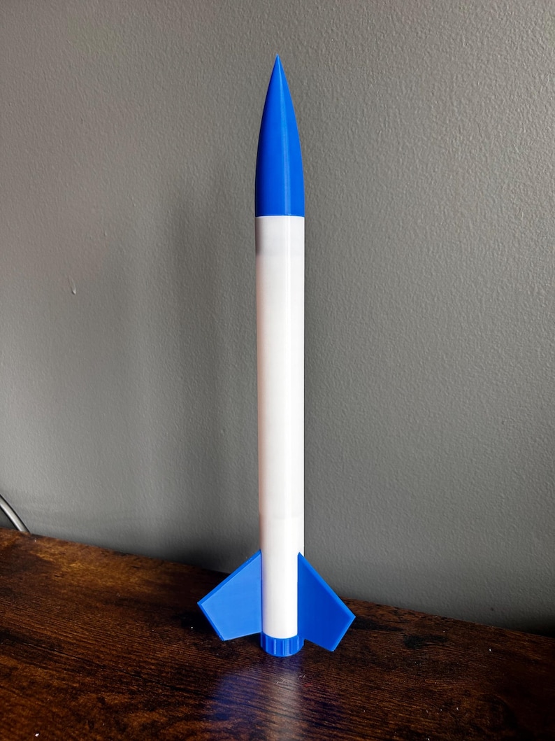 Pinkie “3D Printed Model Rocket” - Etsy