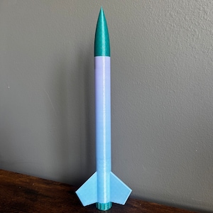 Pinkie “3D Printed Model Rocket” - Etsy