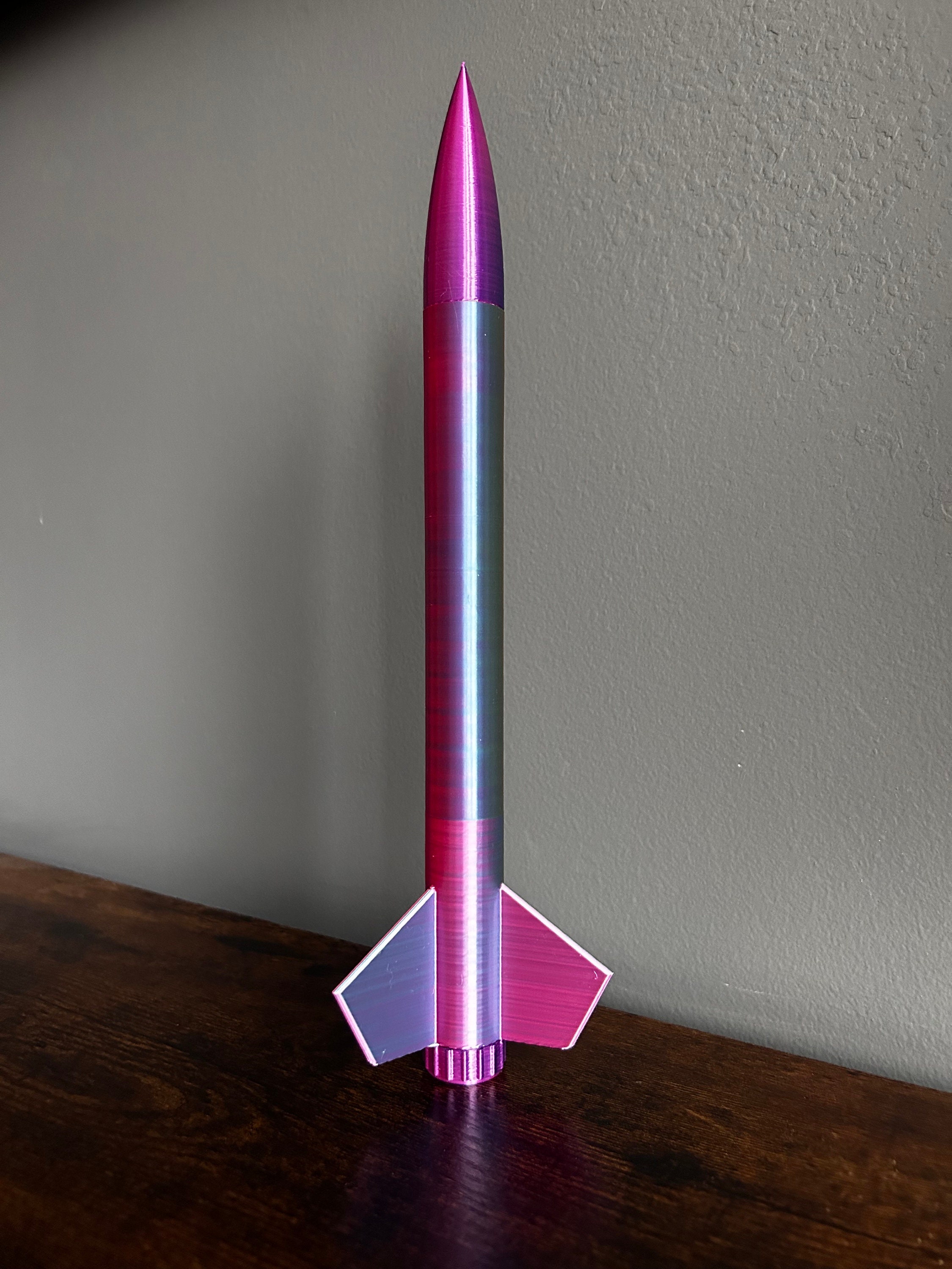Pinkie “3D Printed Model Rocket” - Etsy