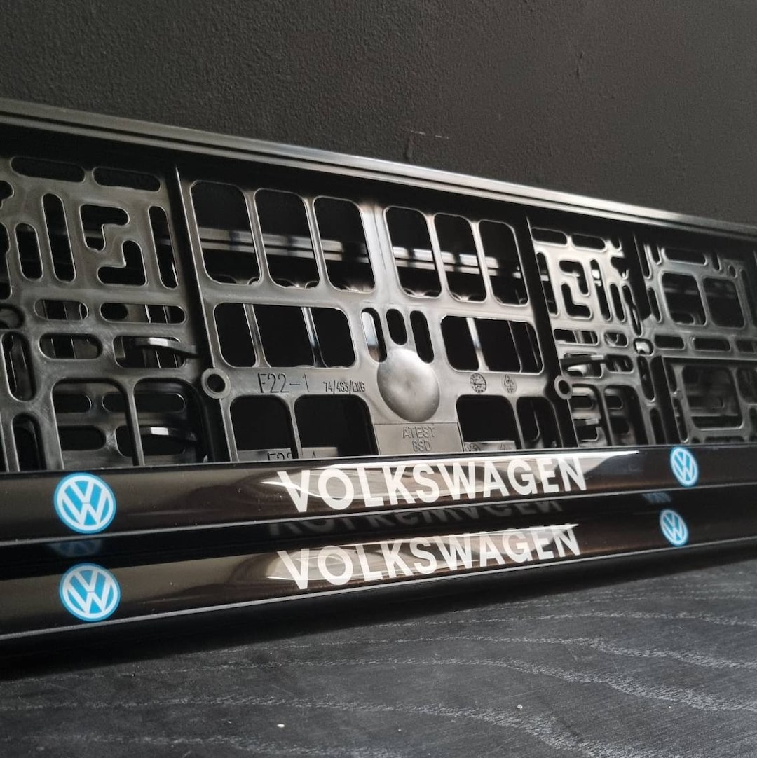 All Car Brands Car Number Plate Holders Surrounds Frames - Etsy