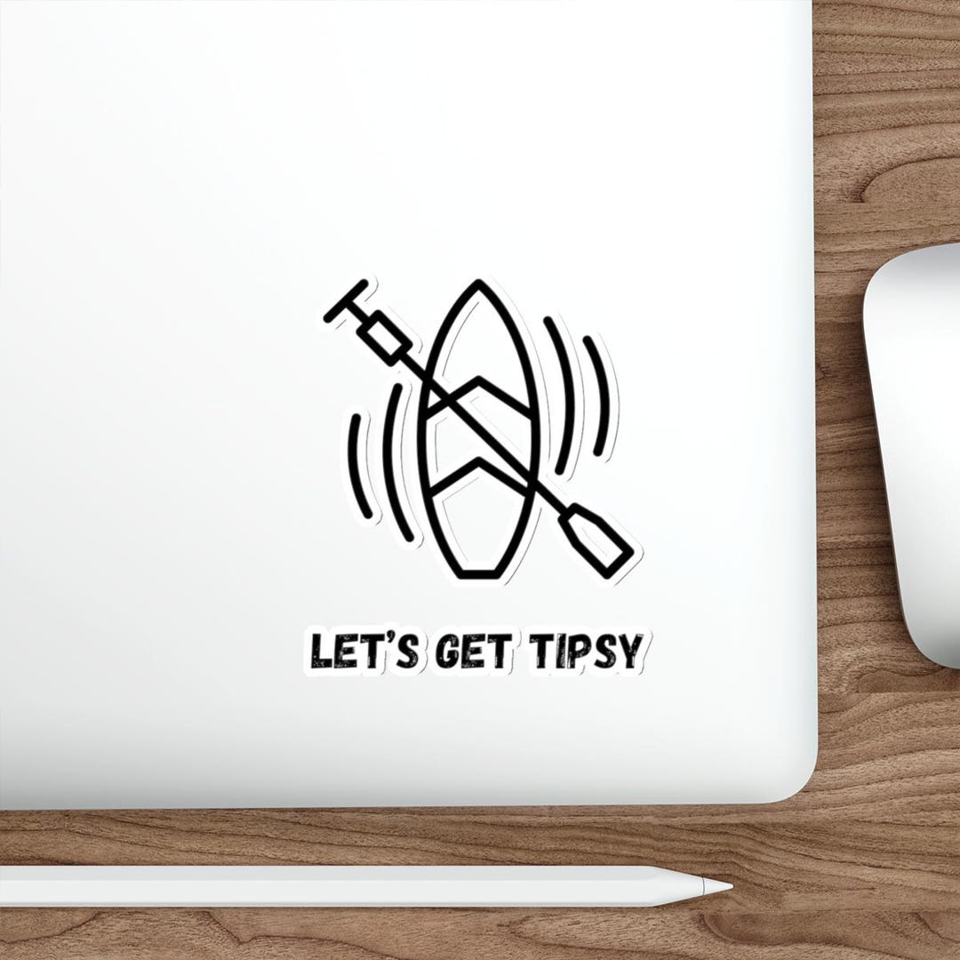 Paddle Board Die-cut Stickers, Stand up Paddle Boarding, Paddle, Paddle ...