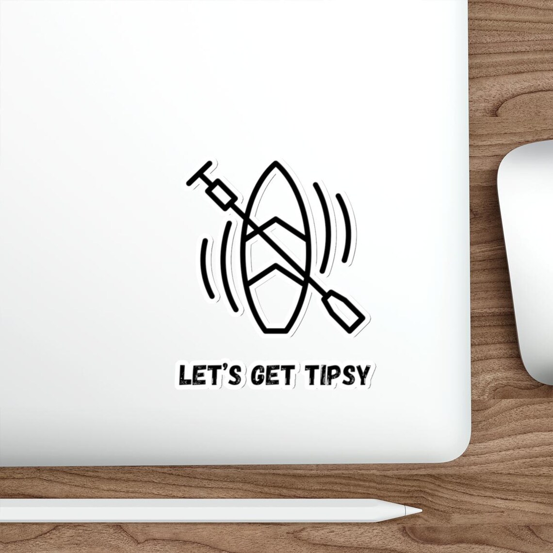 Paddle Board Die-cut Stickers, Stand up Paddle Boarding, Paddle, Paddle ...