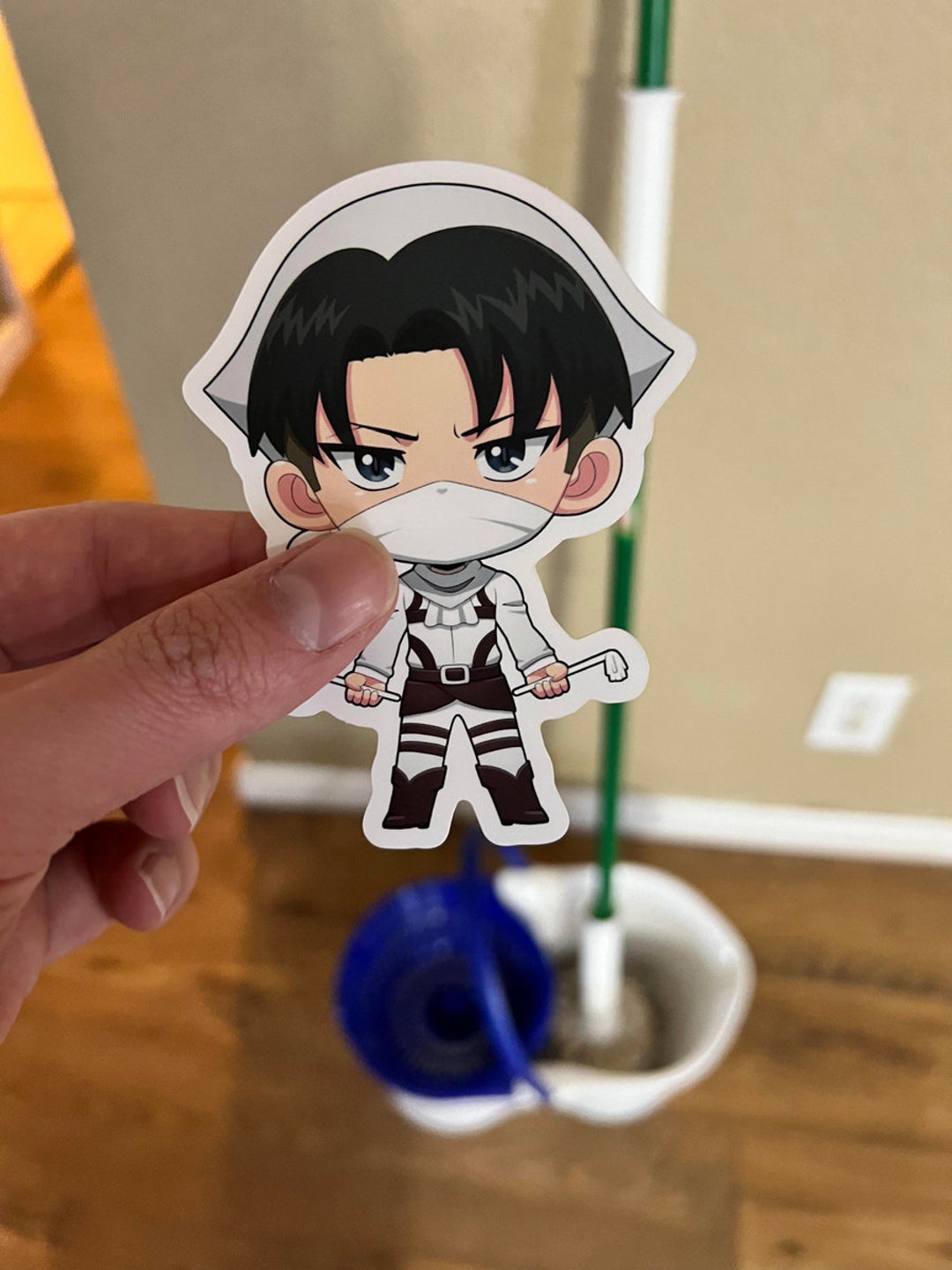 Kawaii Chibi Cleaning Scout - Etsy