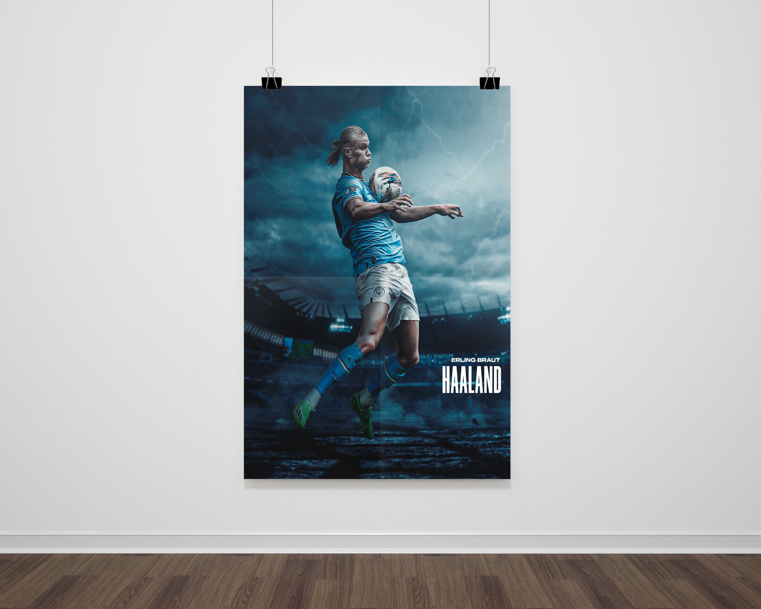 Erling Haaland Poster Haaland Manchester City Poster haaland - Etsy Israel