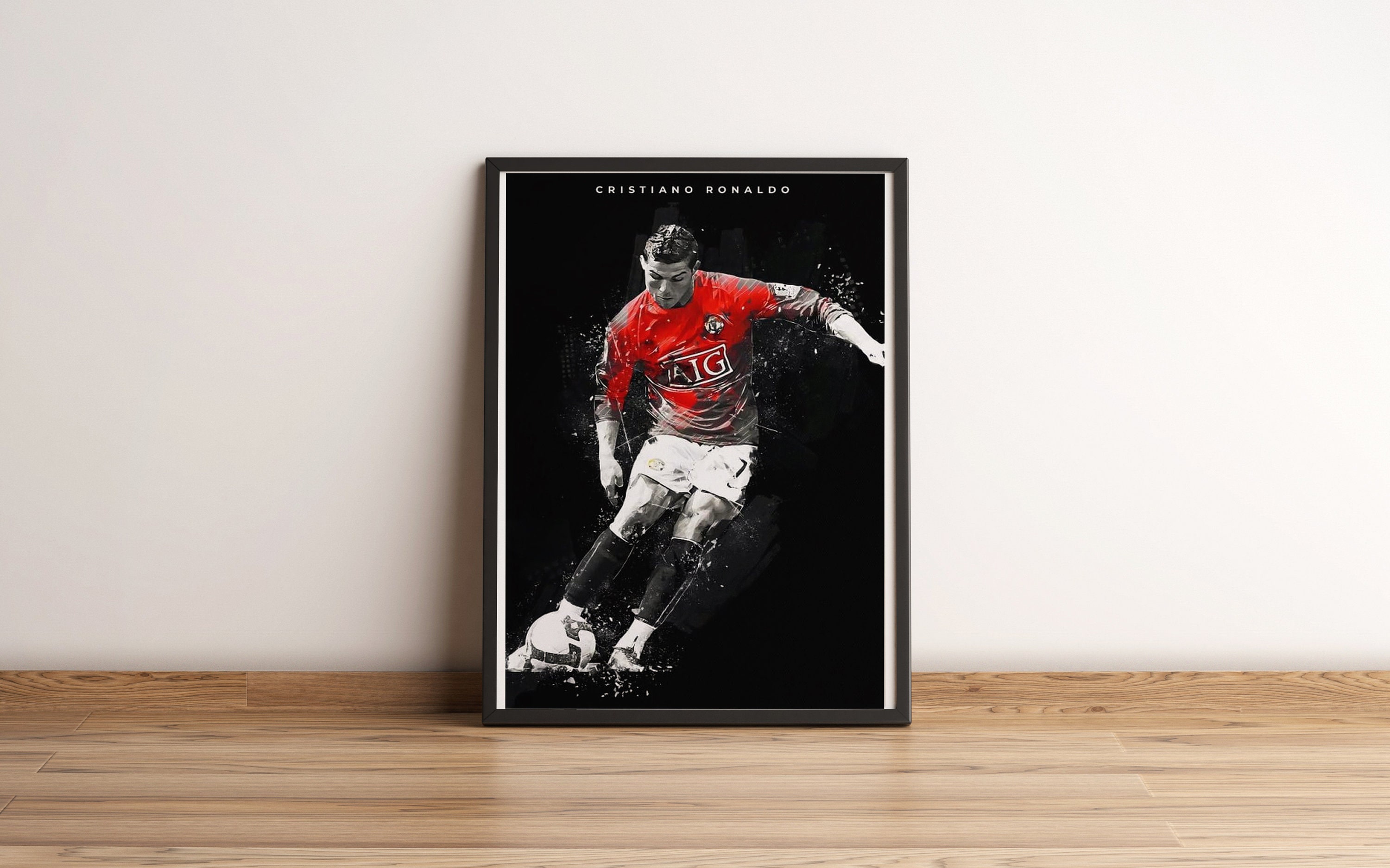 Cristiano Ronaldo Poster Ronaldo GOAT Poster Cristiano Ronaldo GOAT ...