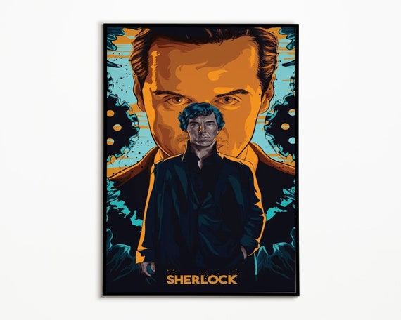 Sherlock Moriarty Poster