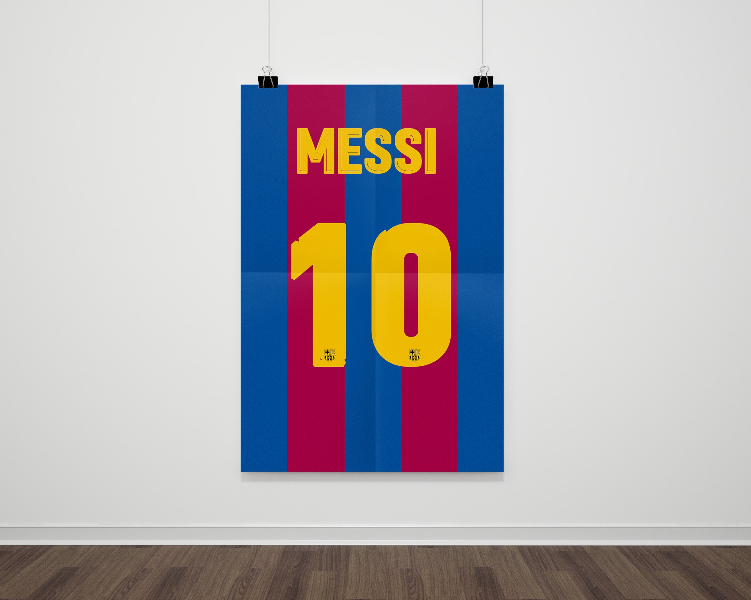 Lionel Messi Poster Lionel Messi Jersey Poster Messi Wall - Etsy Australia