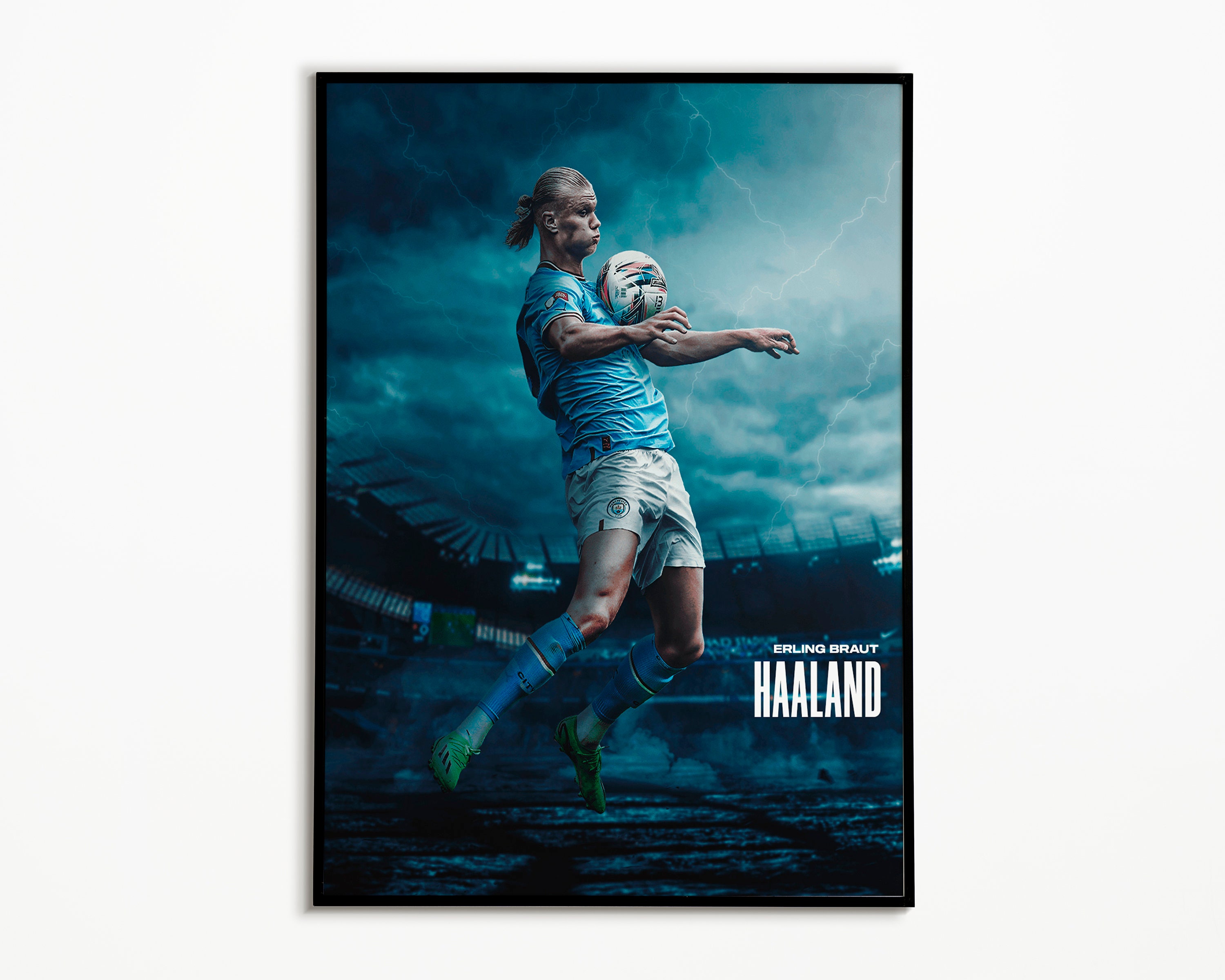 Erling Haaland Poster Haaland Manchester City Poster haaland - Etsy Israel