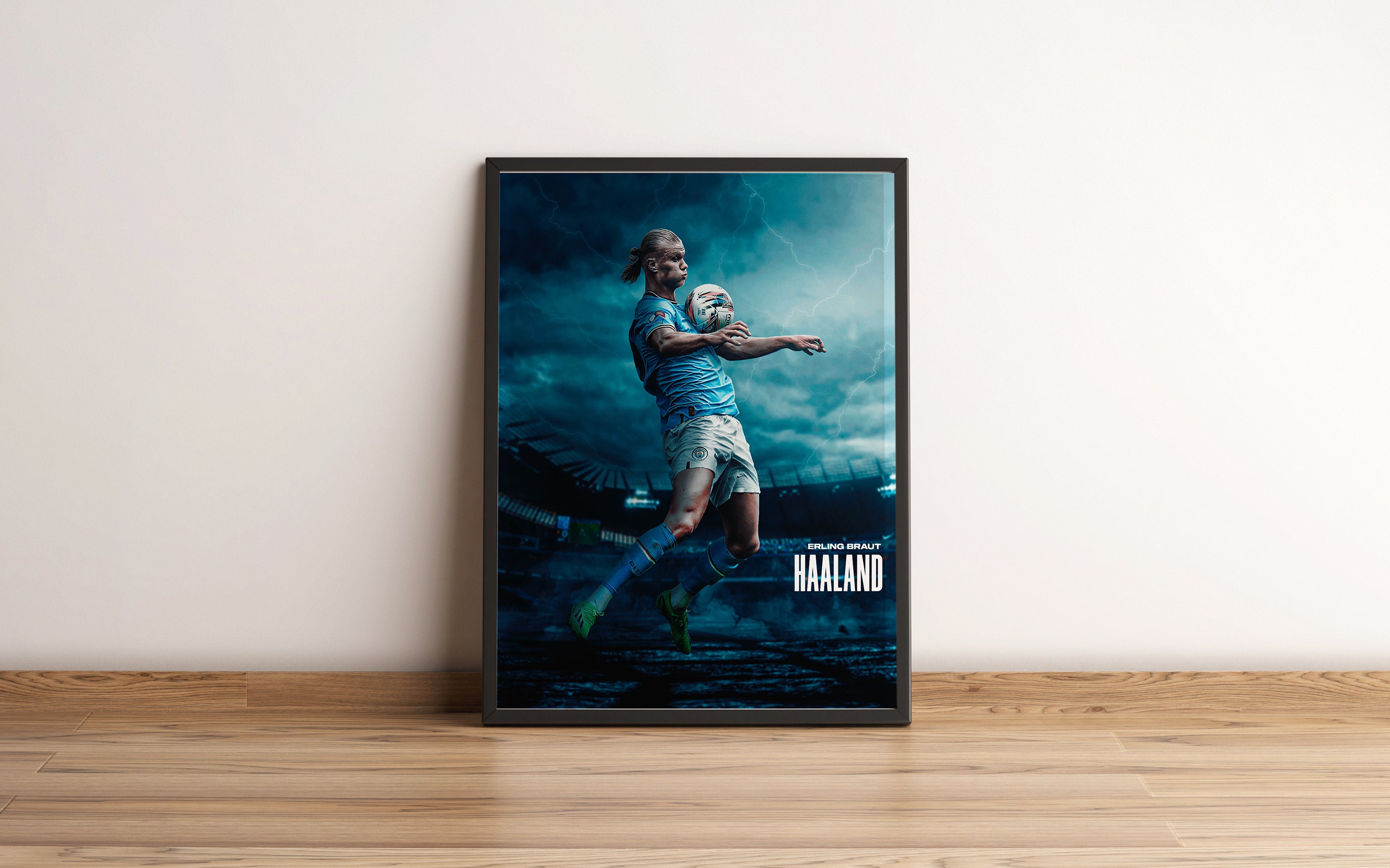 Erling Haaland Poster Haaland Manchester City Poster haaland - Etsy Israel