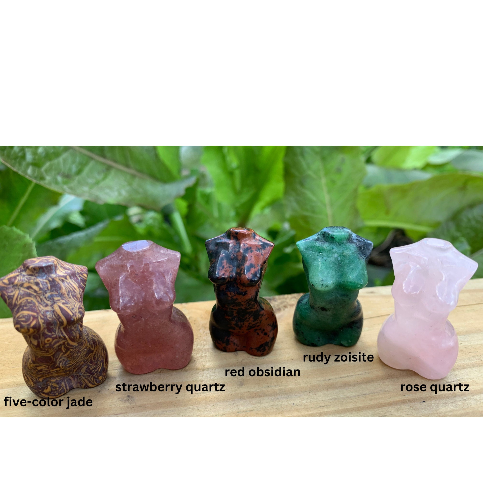 1.5 Inches Hand Carved Goddess Model, Healing Crystal Decor,gemstone ...