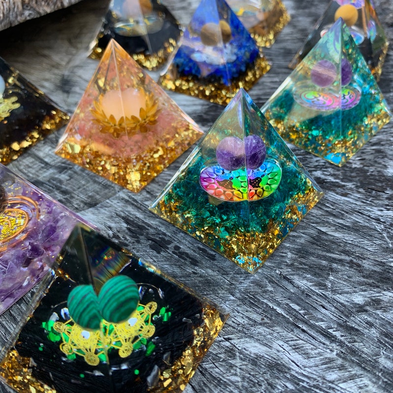 Healing Pyramids - Etsy