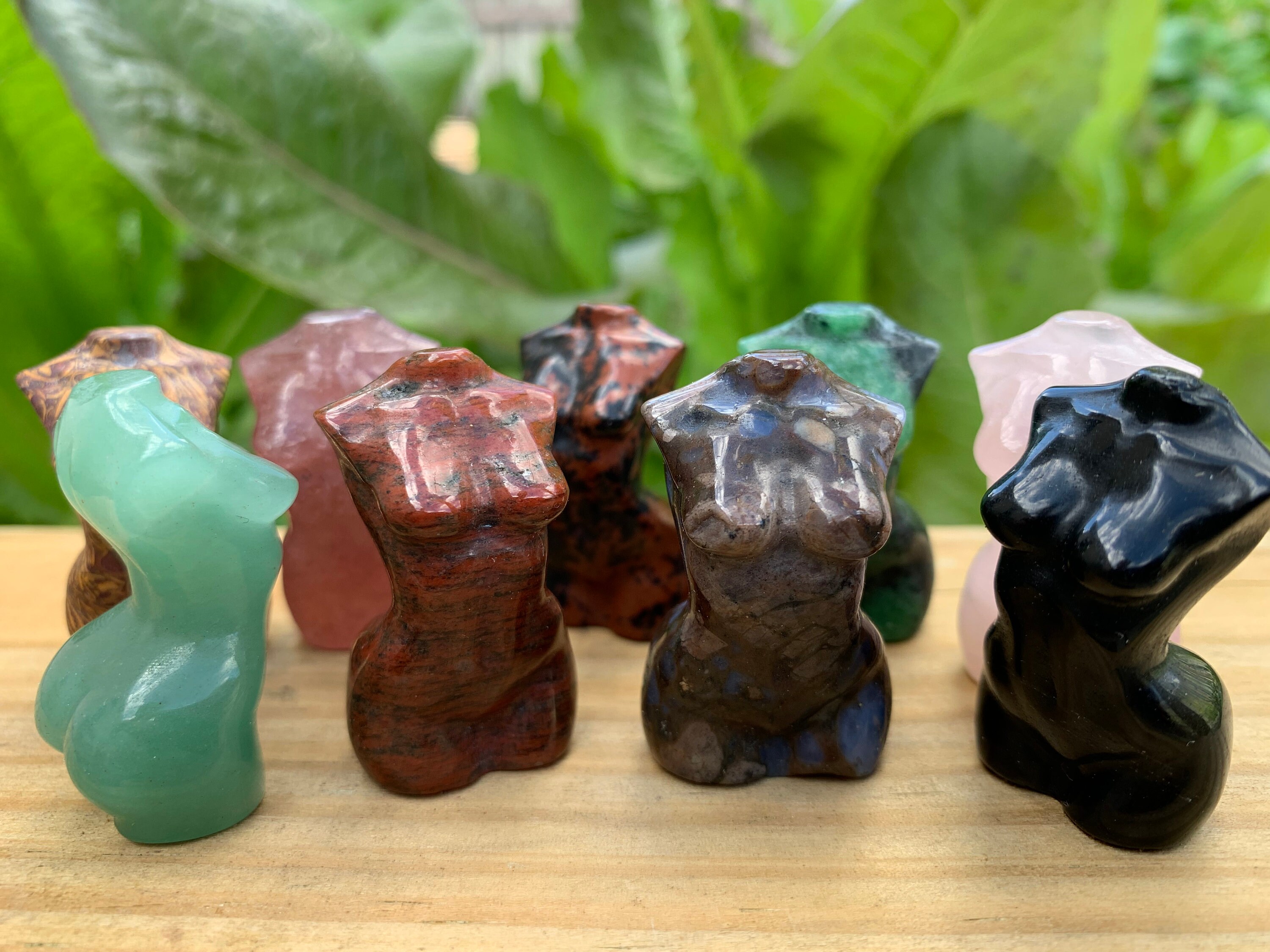 1.5 Inches Hand Carved Goddess Model, Healing Crystal Decor,gemstone ...