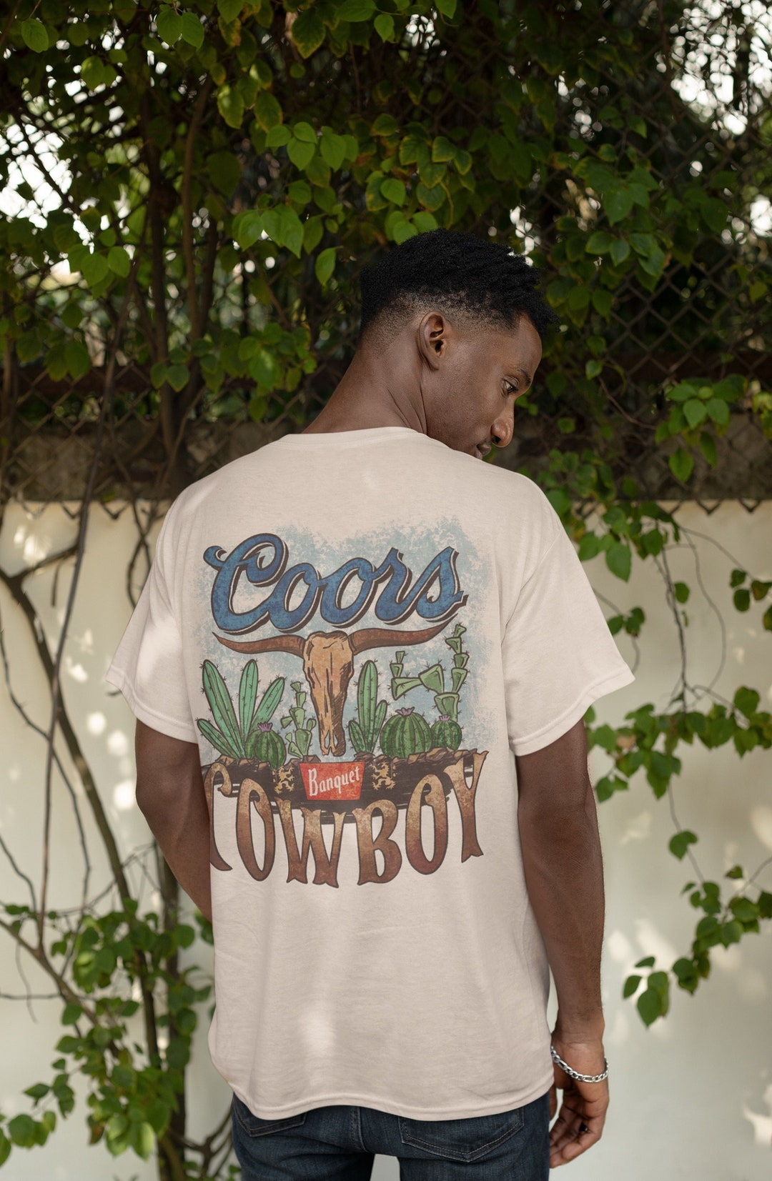 Coors Rodeo 90s Cowboy T-shirt, Vintage 2000s Graphic Western Shirt ...