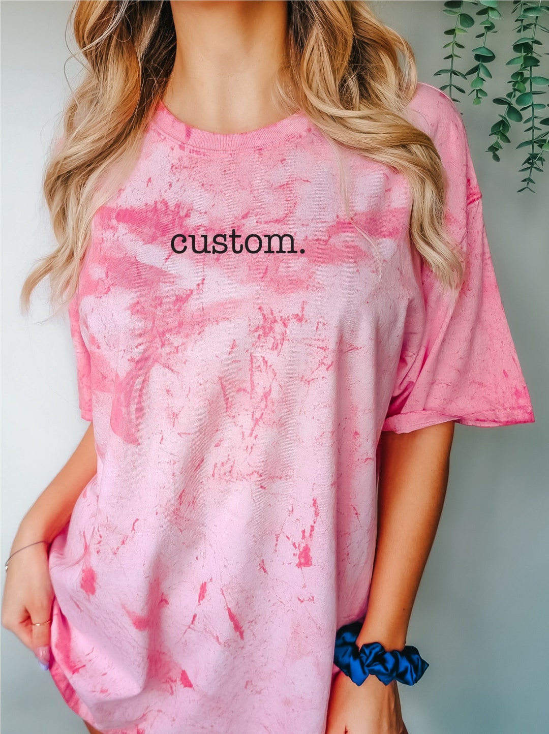 Custom Text Tie Dye Shirt, Personalized Custom Tie Dye, Custom T-shirt ...