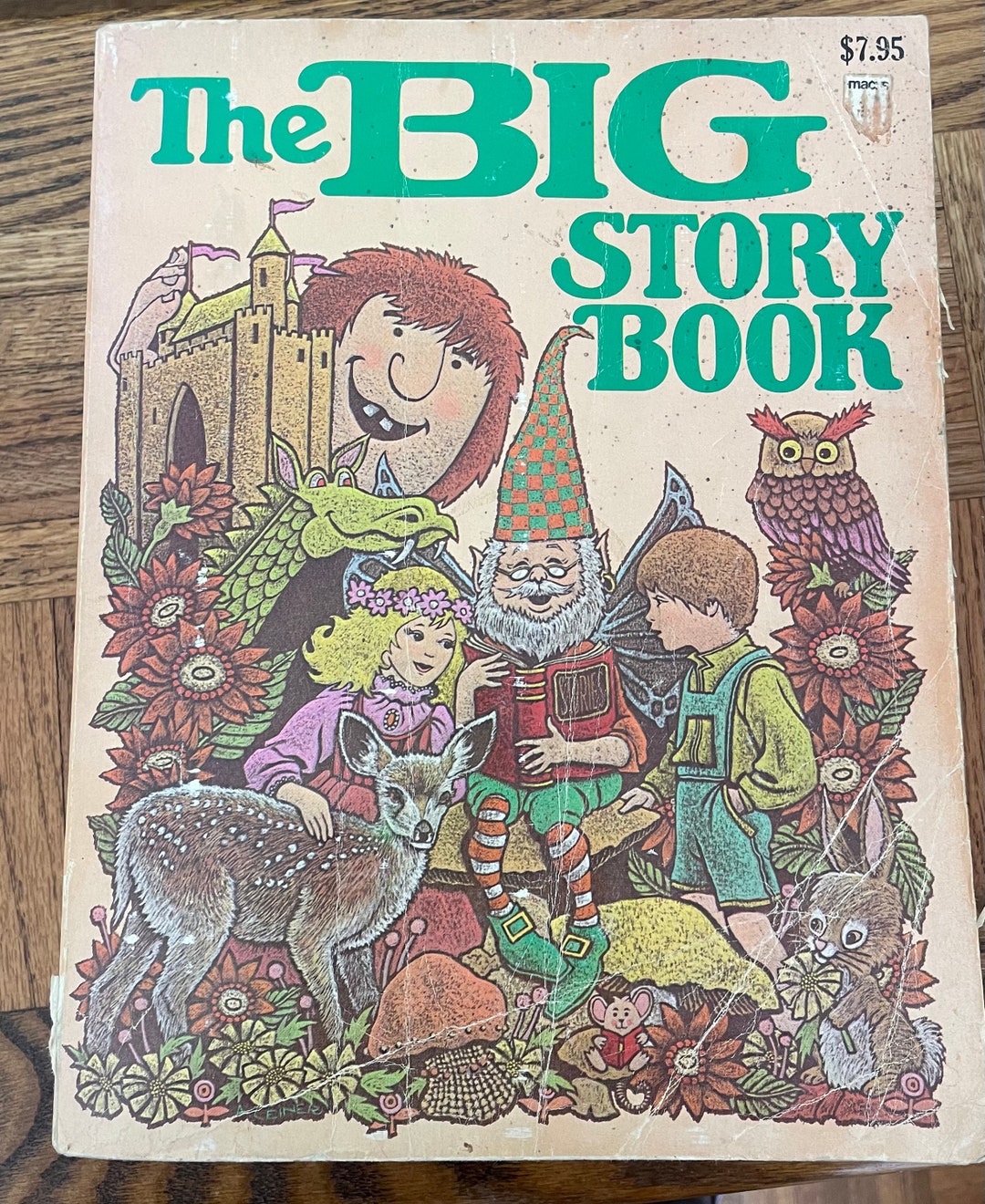 Vintage 1978 "the Big Story Book" Short Stories and Illustrations ...