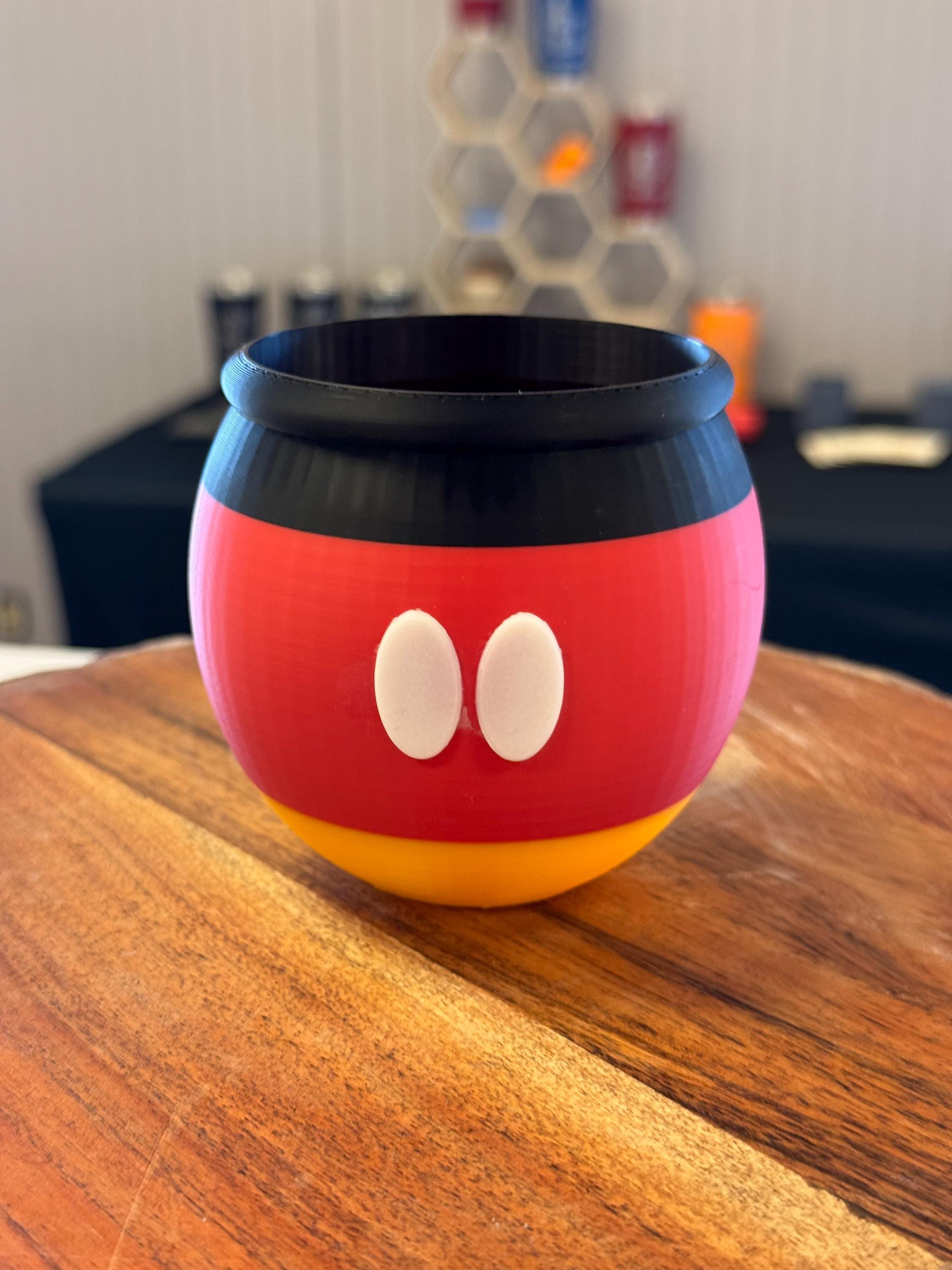 Mickey Mouse 3D Printed Planter for Disney World Fans - Etsy
