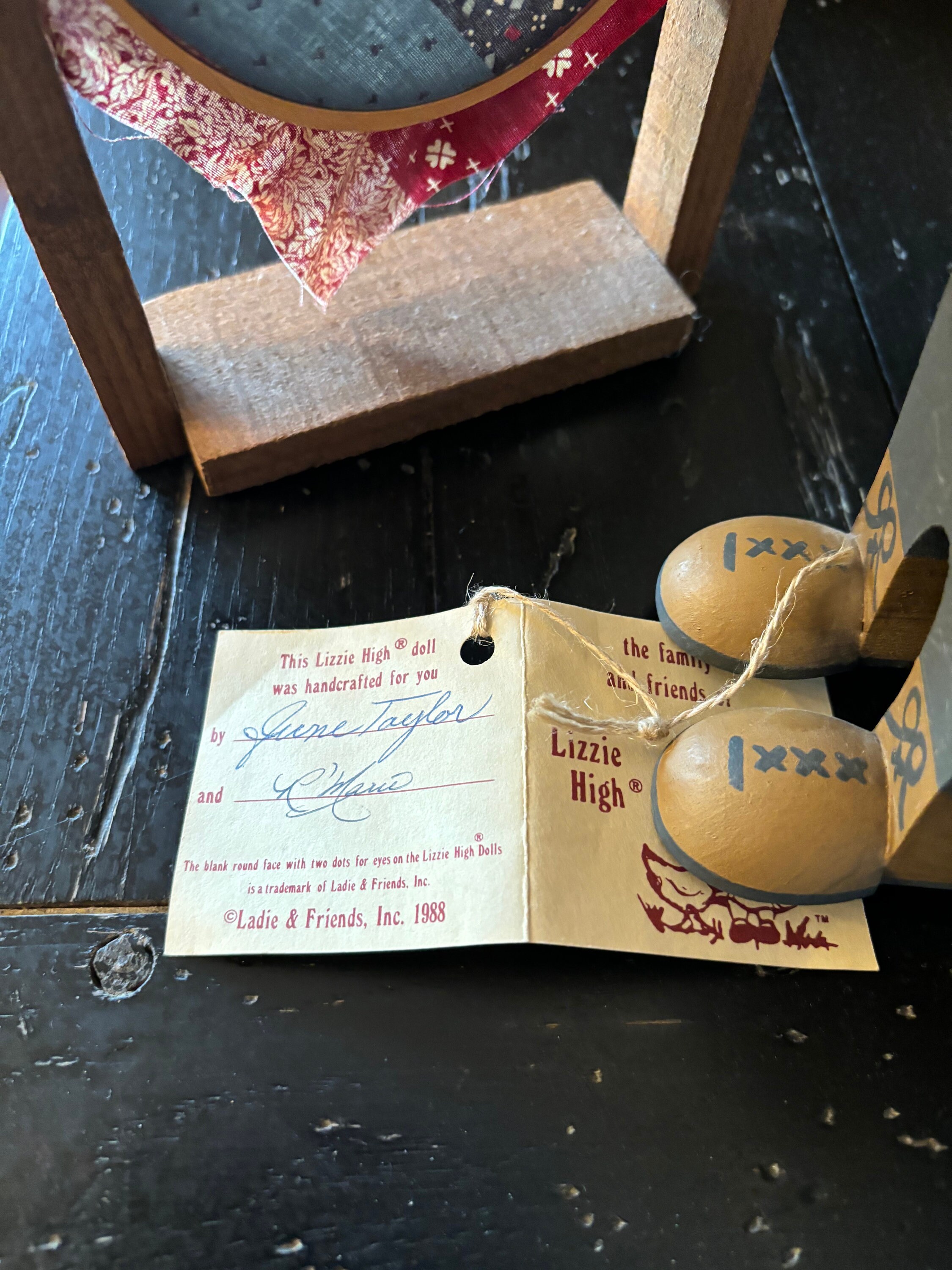 1988 Lizzie High " Bess High" Figurine - Etsy